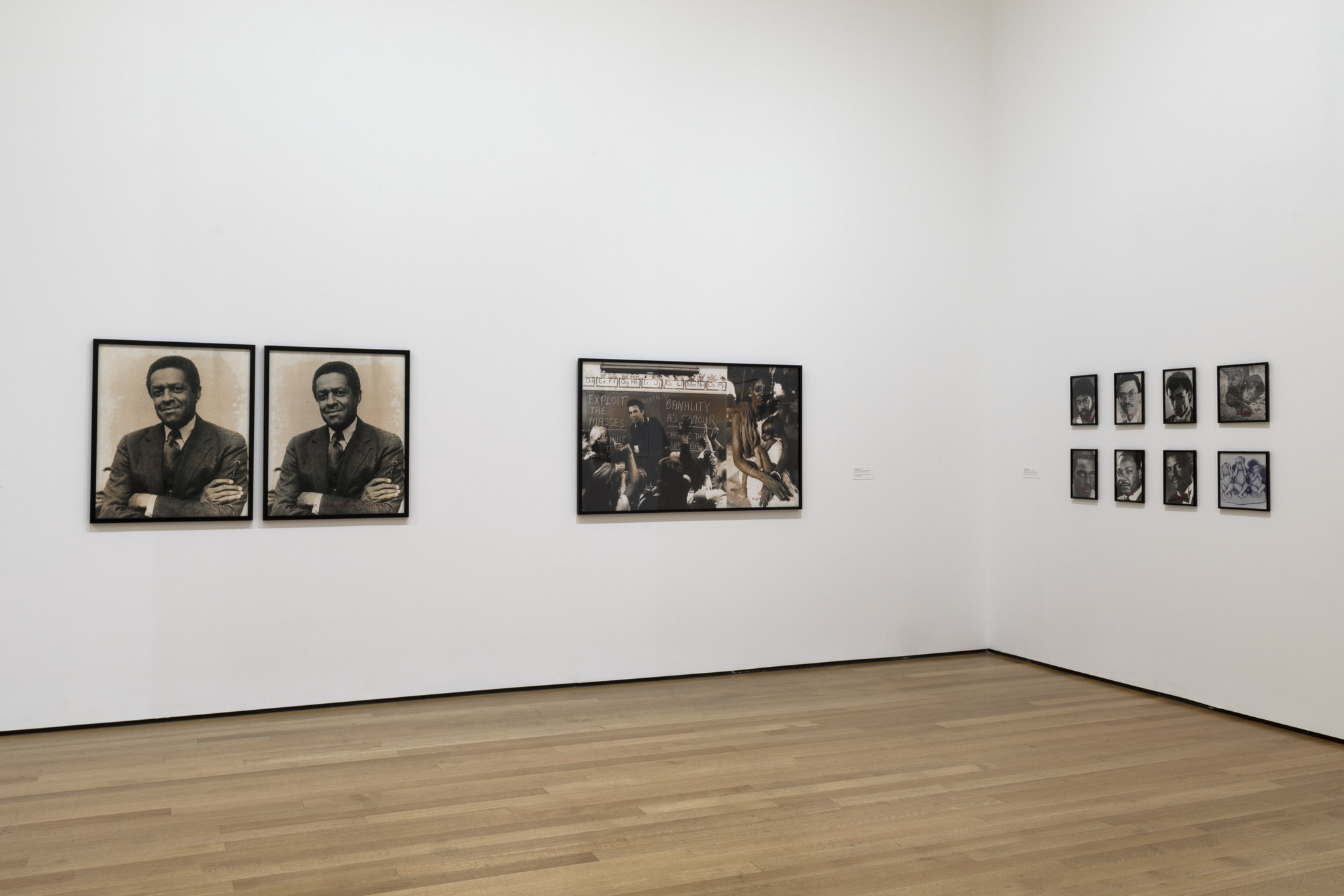 Installation view of the exhibition "Adrian Piper: A Synthesis of ...