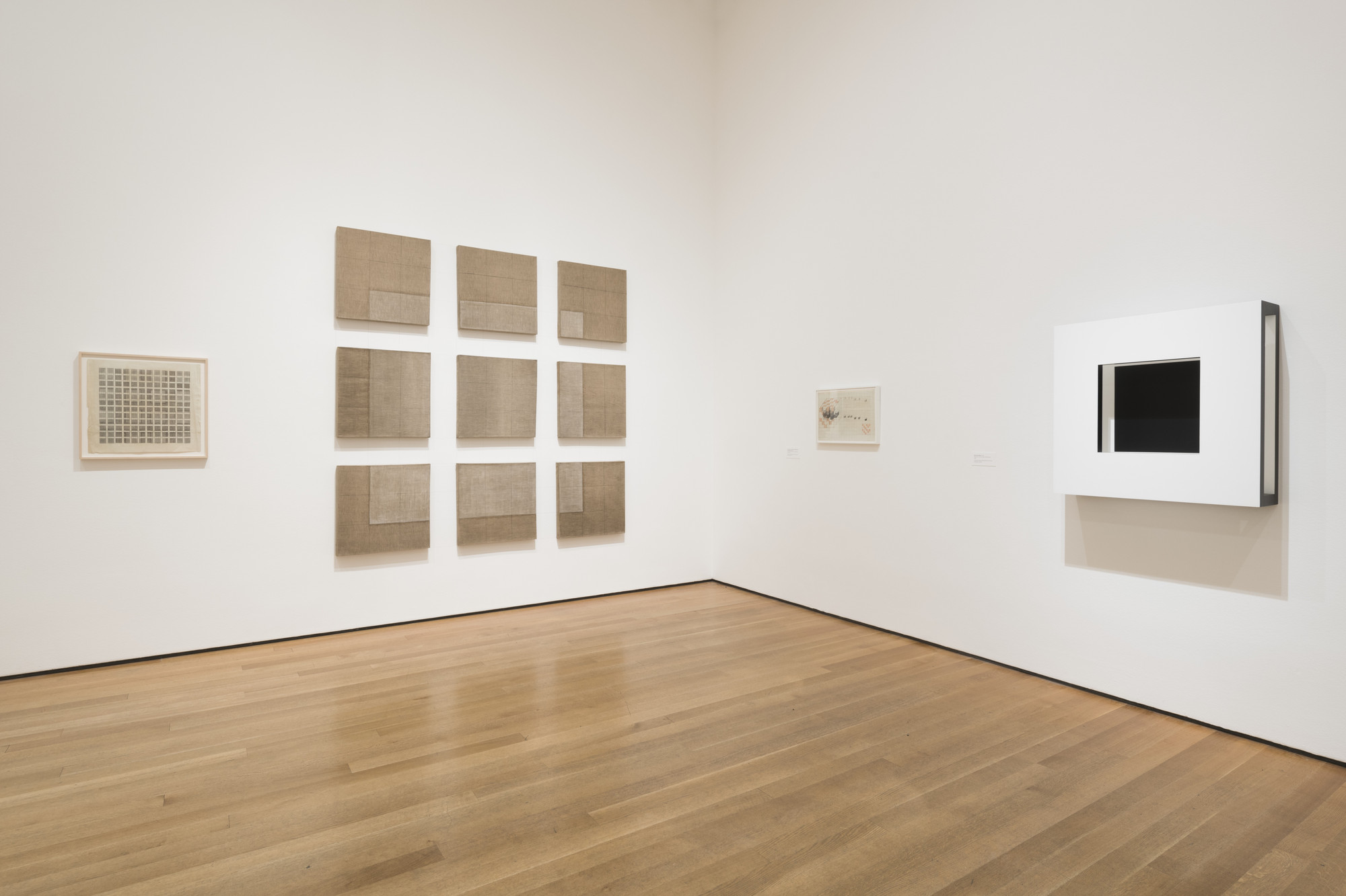 Installation view of the exhibition "Adrian Piper: A Synthesis of ...