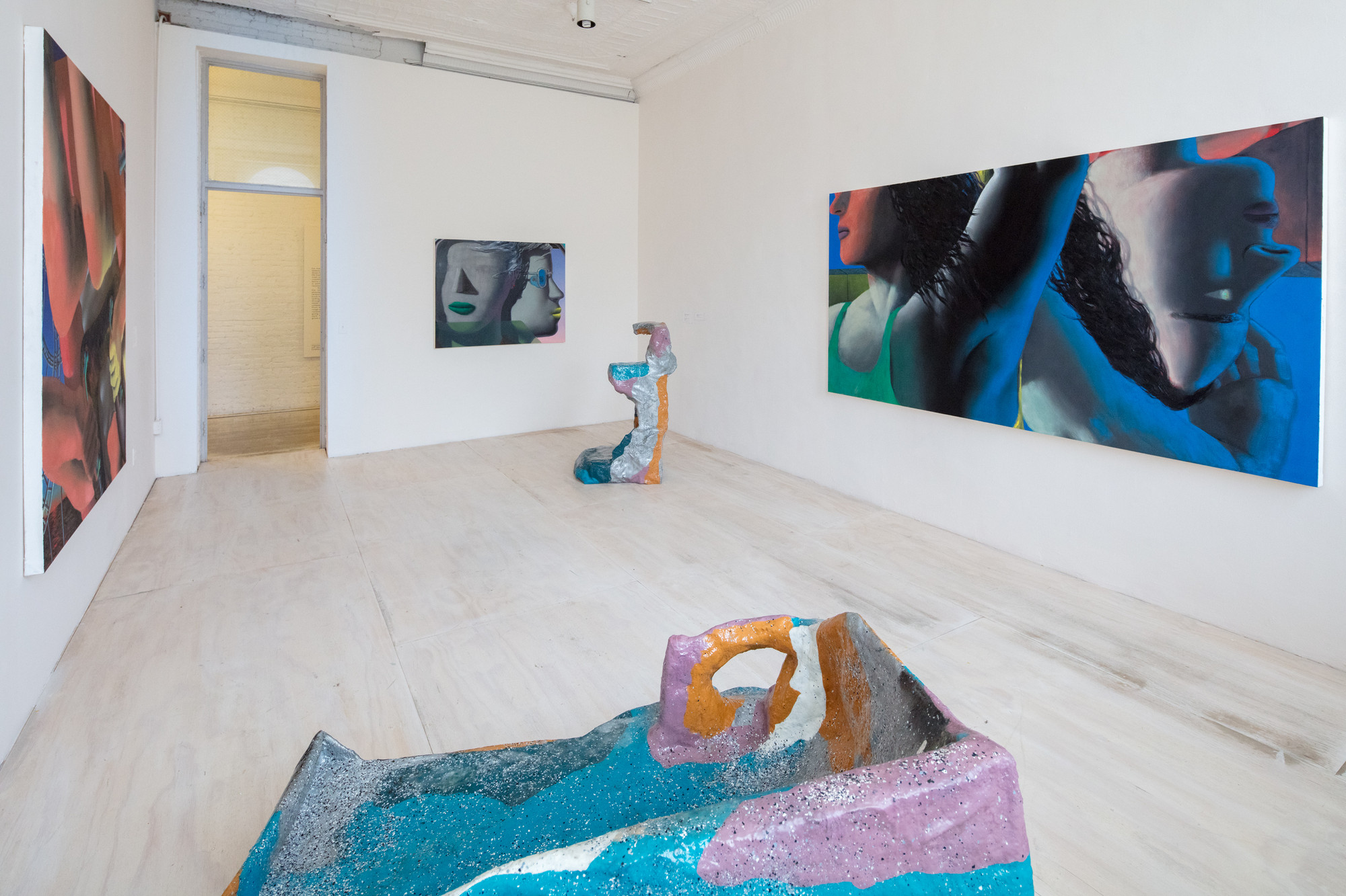 Installation view of the exhibition "Past Skin" | MoMA