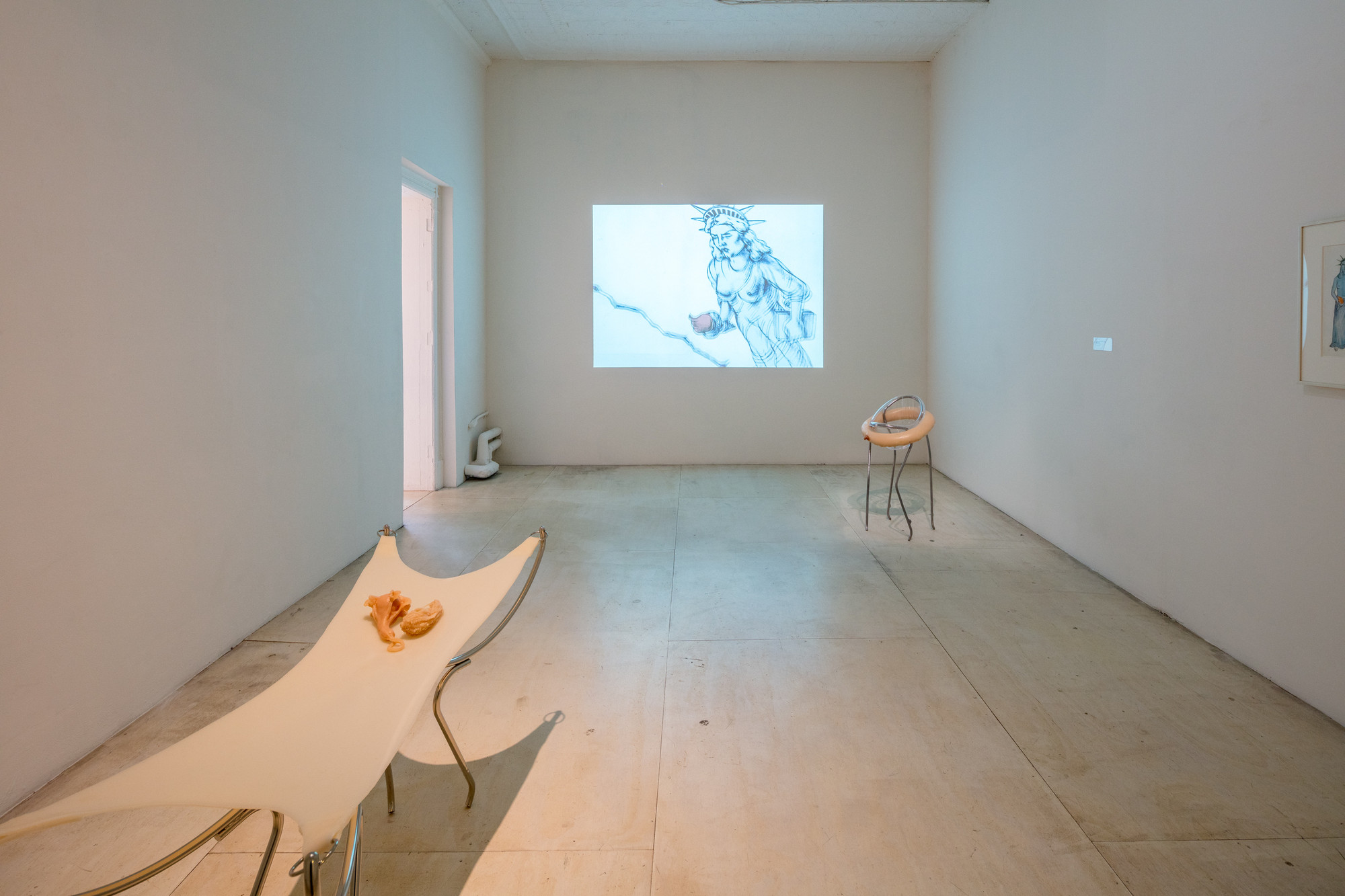 Installation view of the exhibition "Past Skin" | MoMA