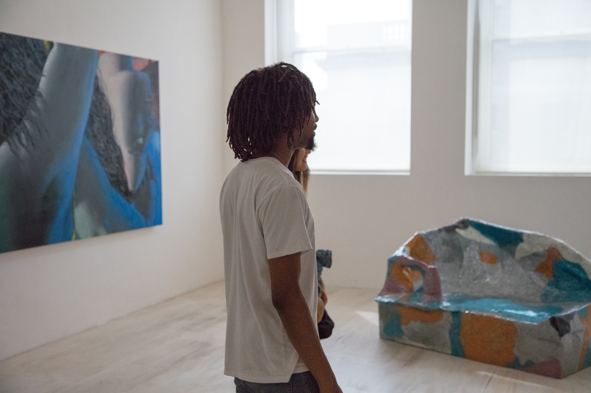 Installation view of the exhibition "Past Skin" | MoMA