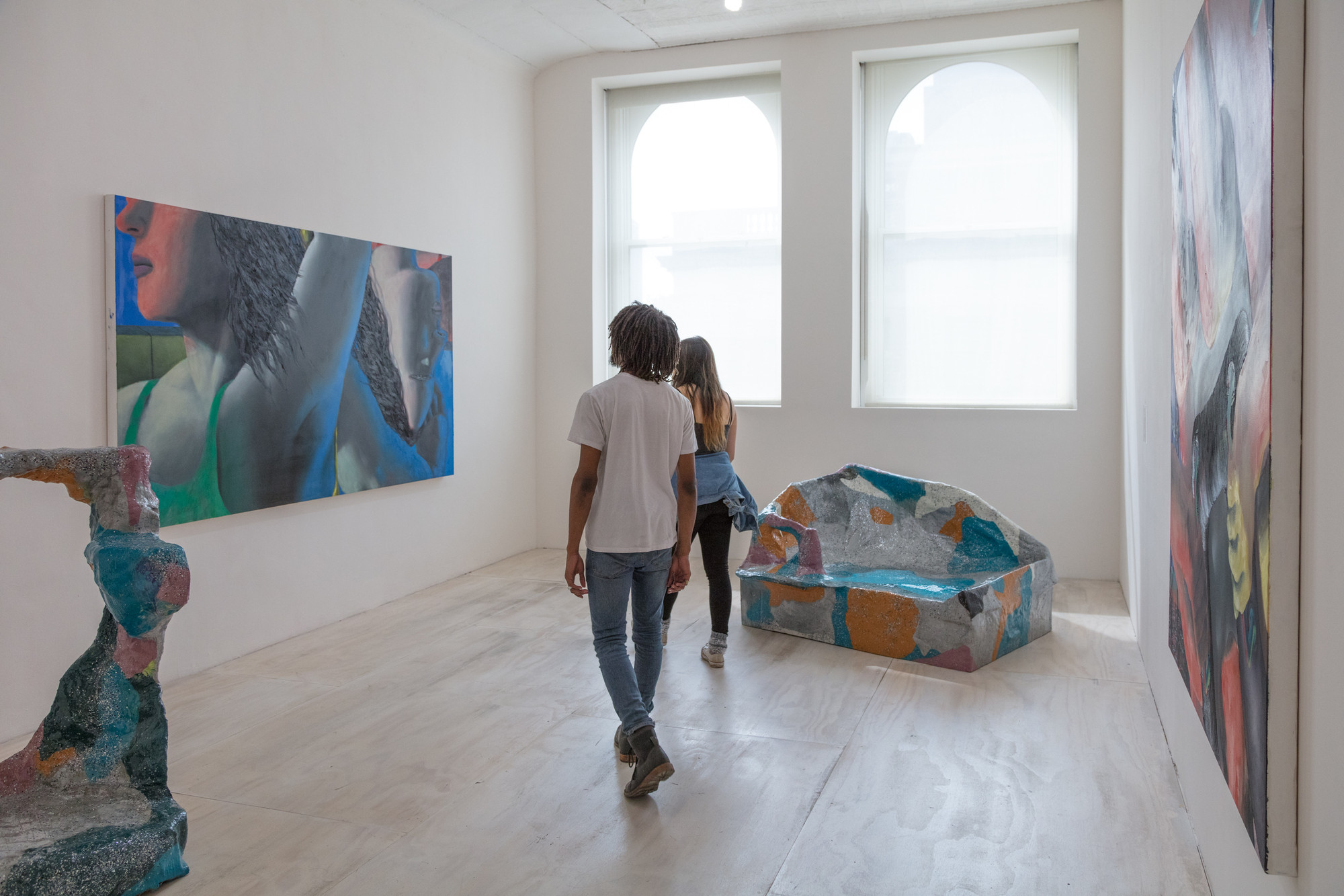 Installation view of the exhibition "Past Skin" | MoMA