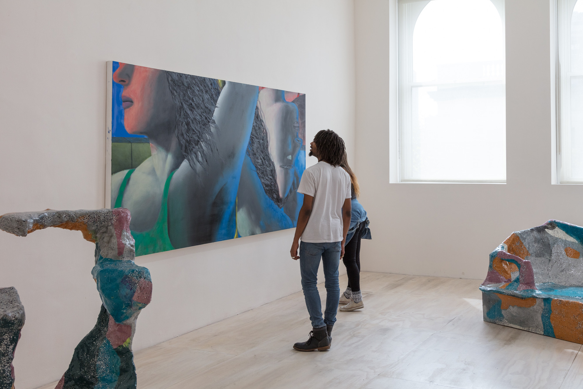 Installation view of the exhibition "Past Skin" | MoMA