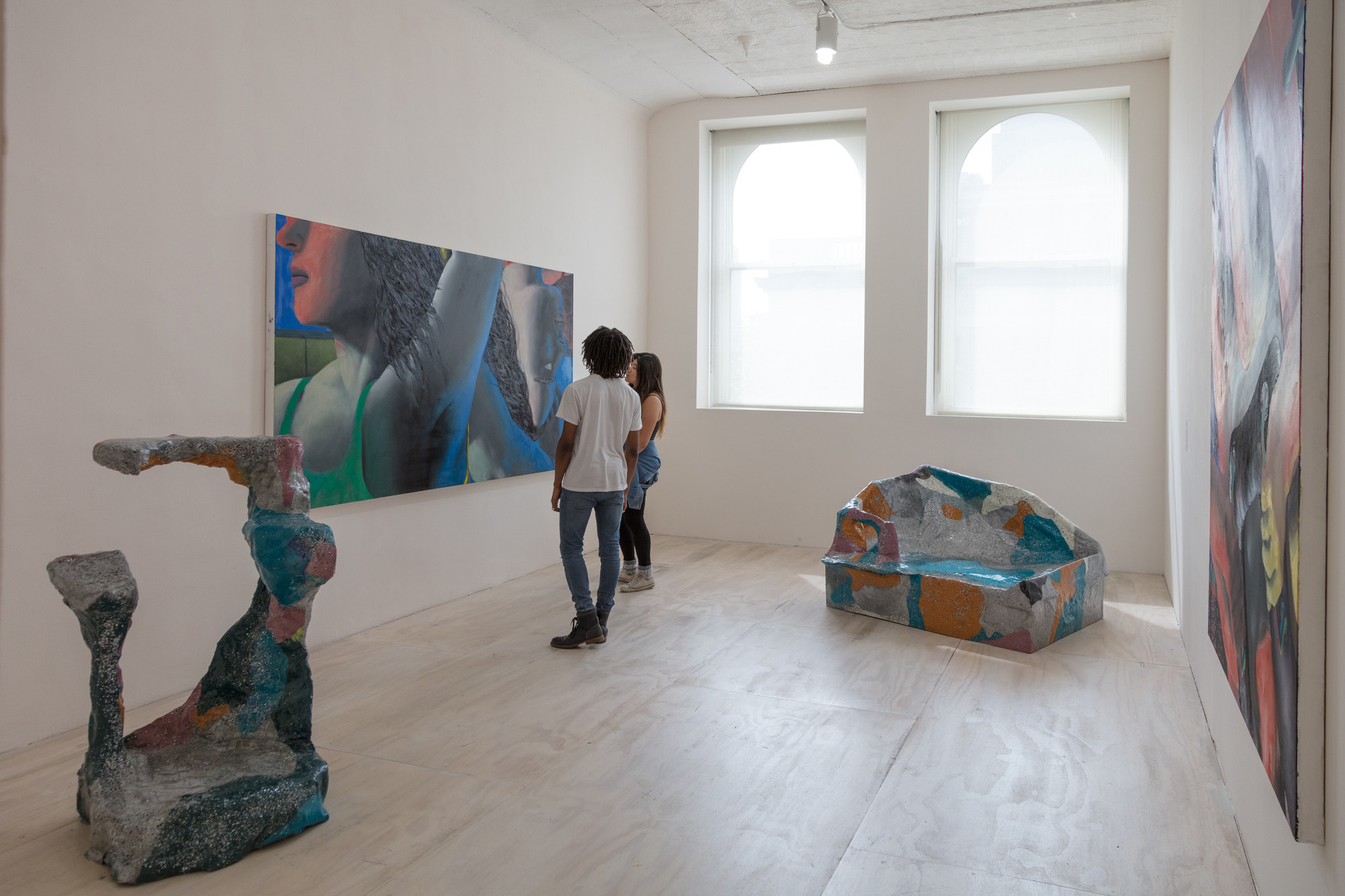 Installation view of the exhibition "Past Skin" | MoMA