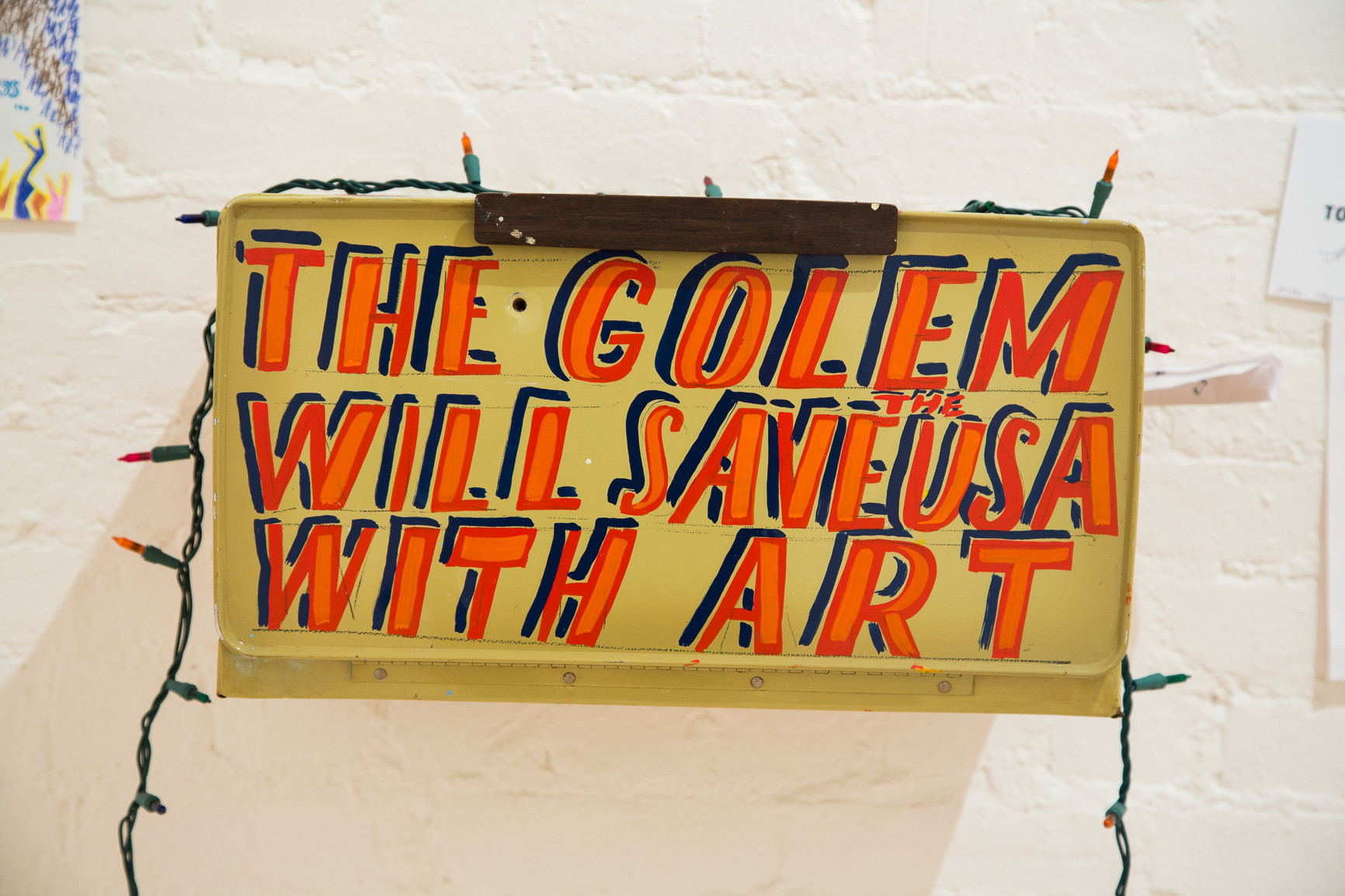 Installation view of the exhibition "Bob and Roberta Smith: Art Amnesty ...