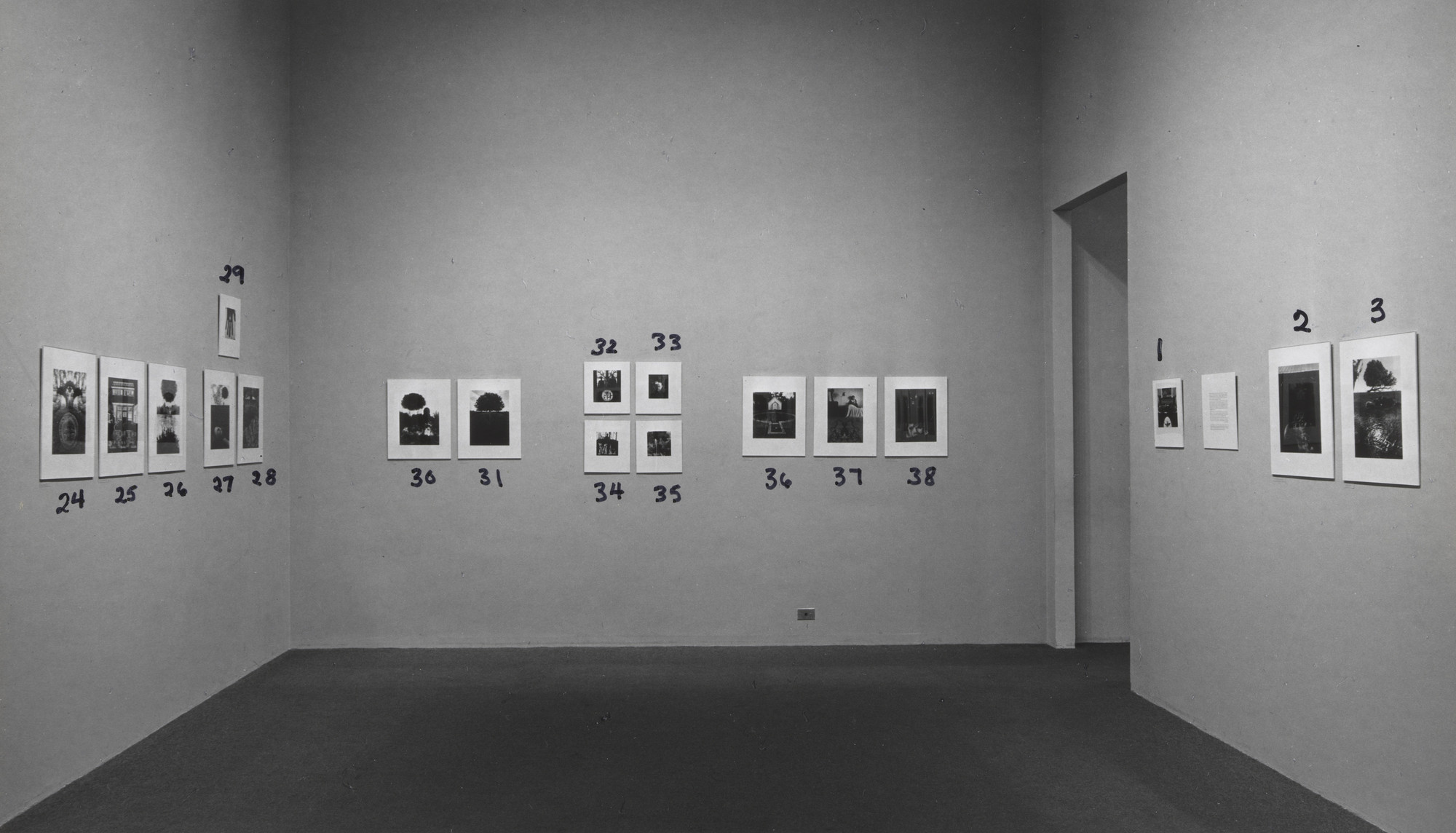 Installation view of the exhibition "Jerry N. Uelsmann" | MoMA