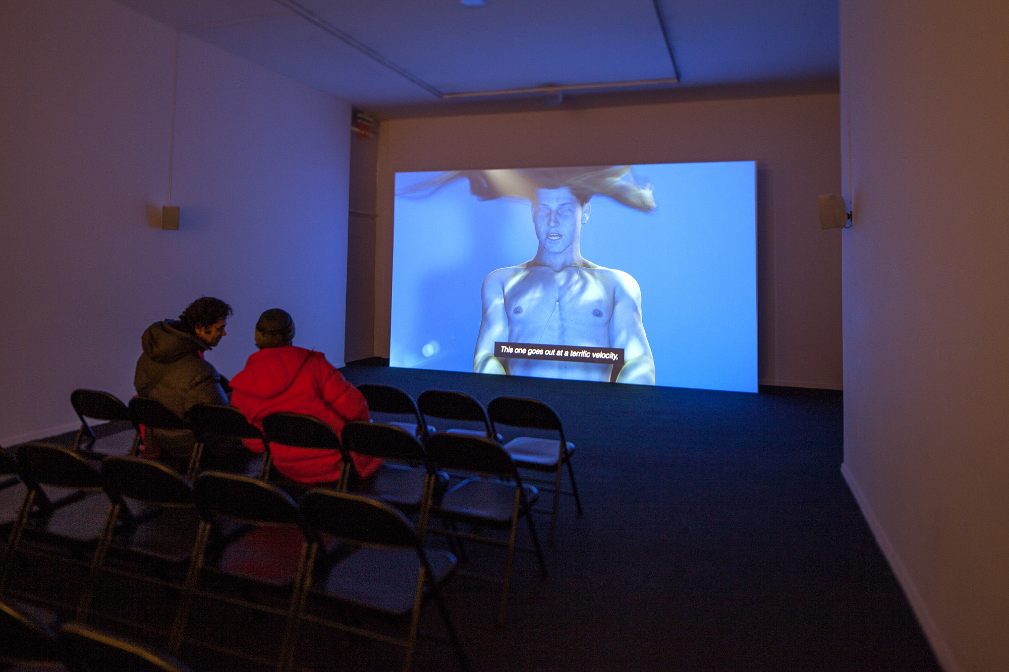 Installation view of the exhibition "Ed Atkins" | MoMA