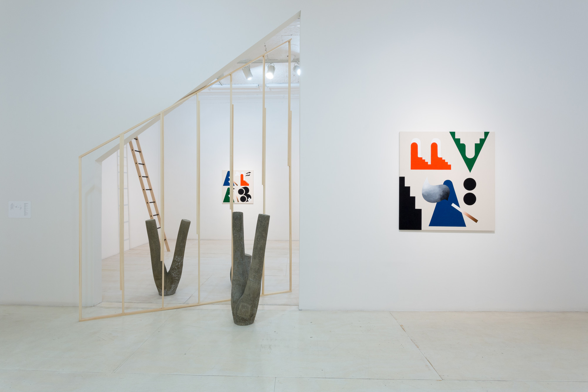 Installation view of the exhibition "Math Bass: Off the Clock" | MoMA