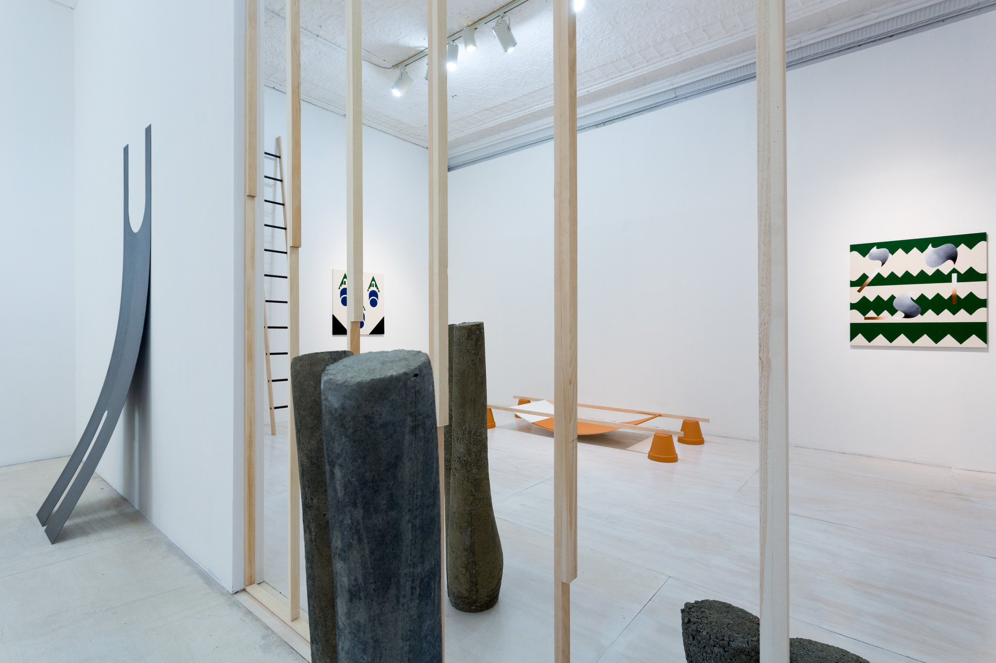 Installation view of the exhibition "Math Bass: Off the Clock" | MoMA