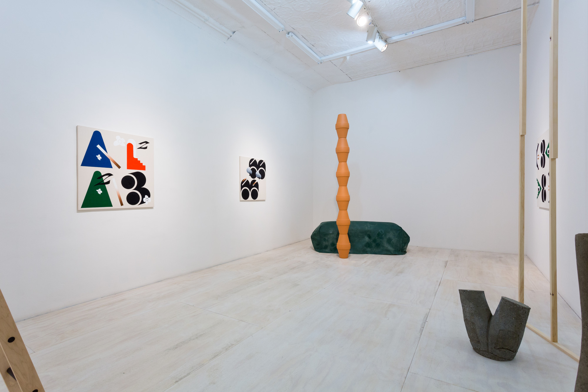 Installation view of the exhibition "Math Bass: Off the Clock" | MoMA