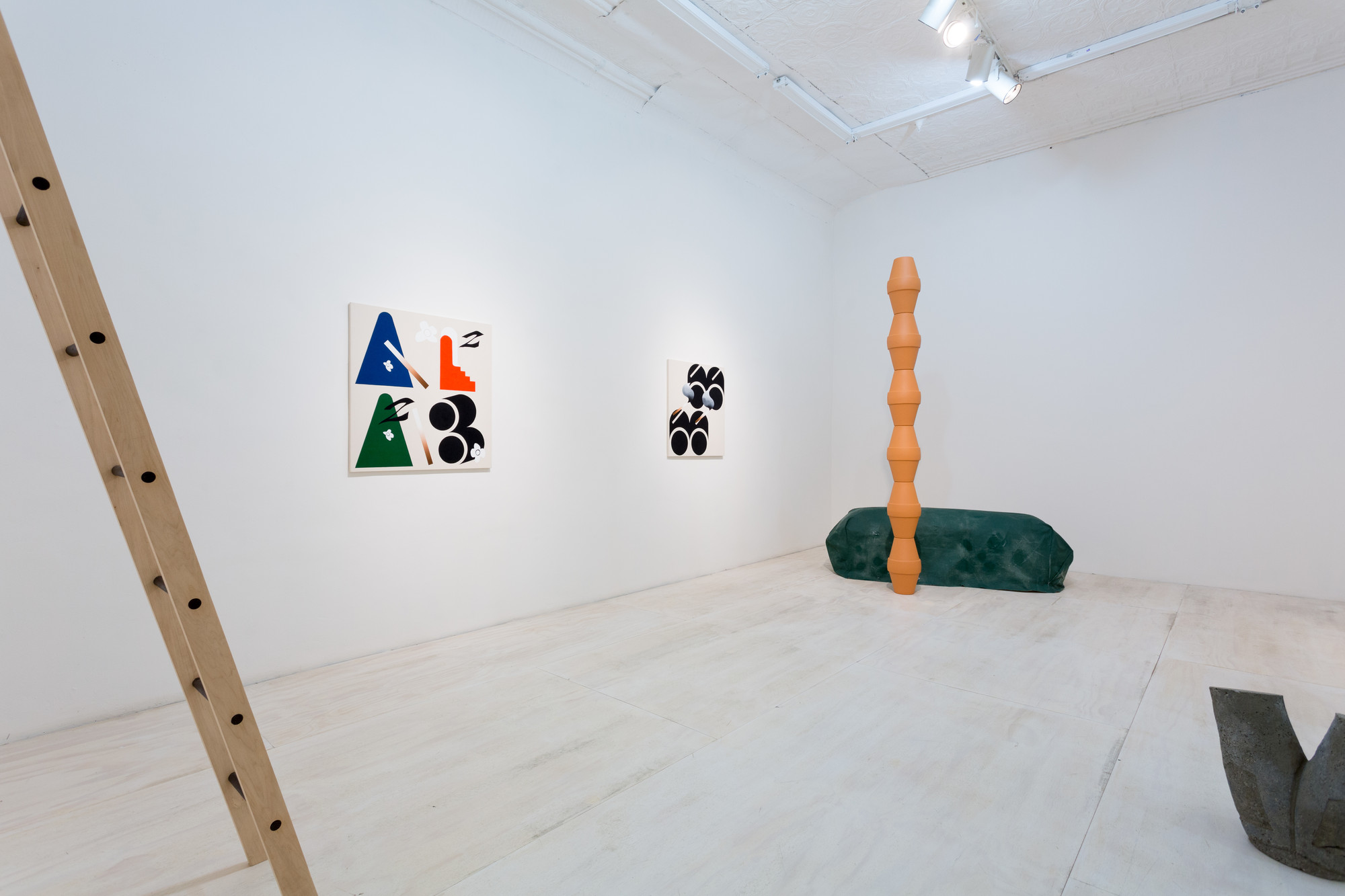 Installation view of the exhibition "Math Bass: Off the Clock" | MoMA