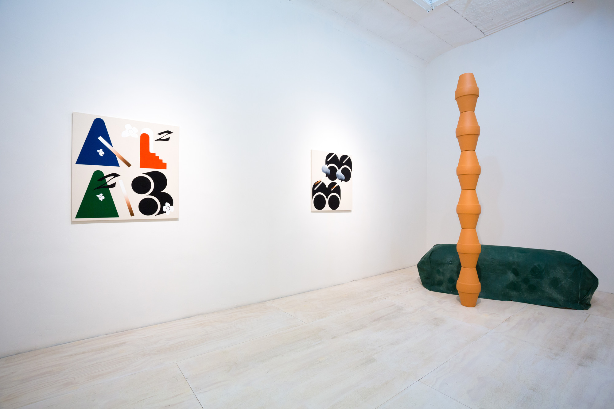 Installation view of the exhibition "Math Bass: Off the Clock" | MoMA