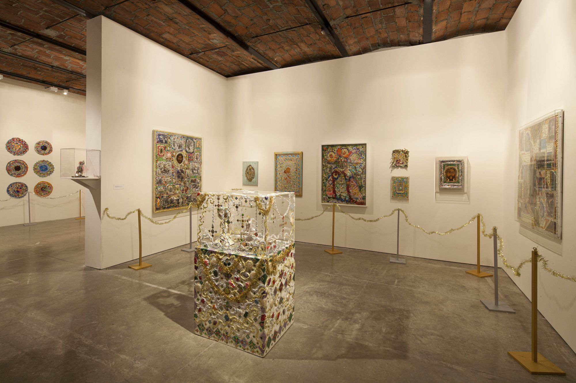 Installation view of the exhibition "Thomas Lanigan-Schmidt: Tender ...