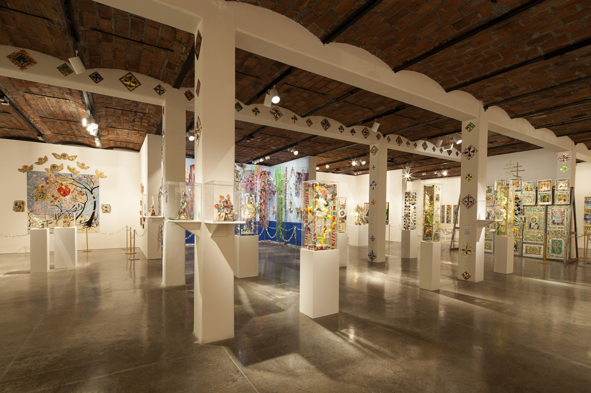 Installation view of the exhibition "Thomas Lanigan-Schmidt: Tender ...