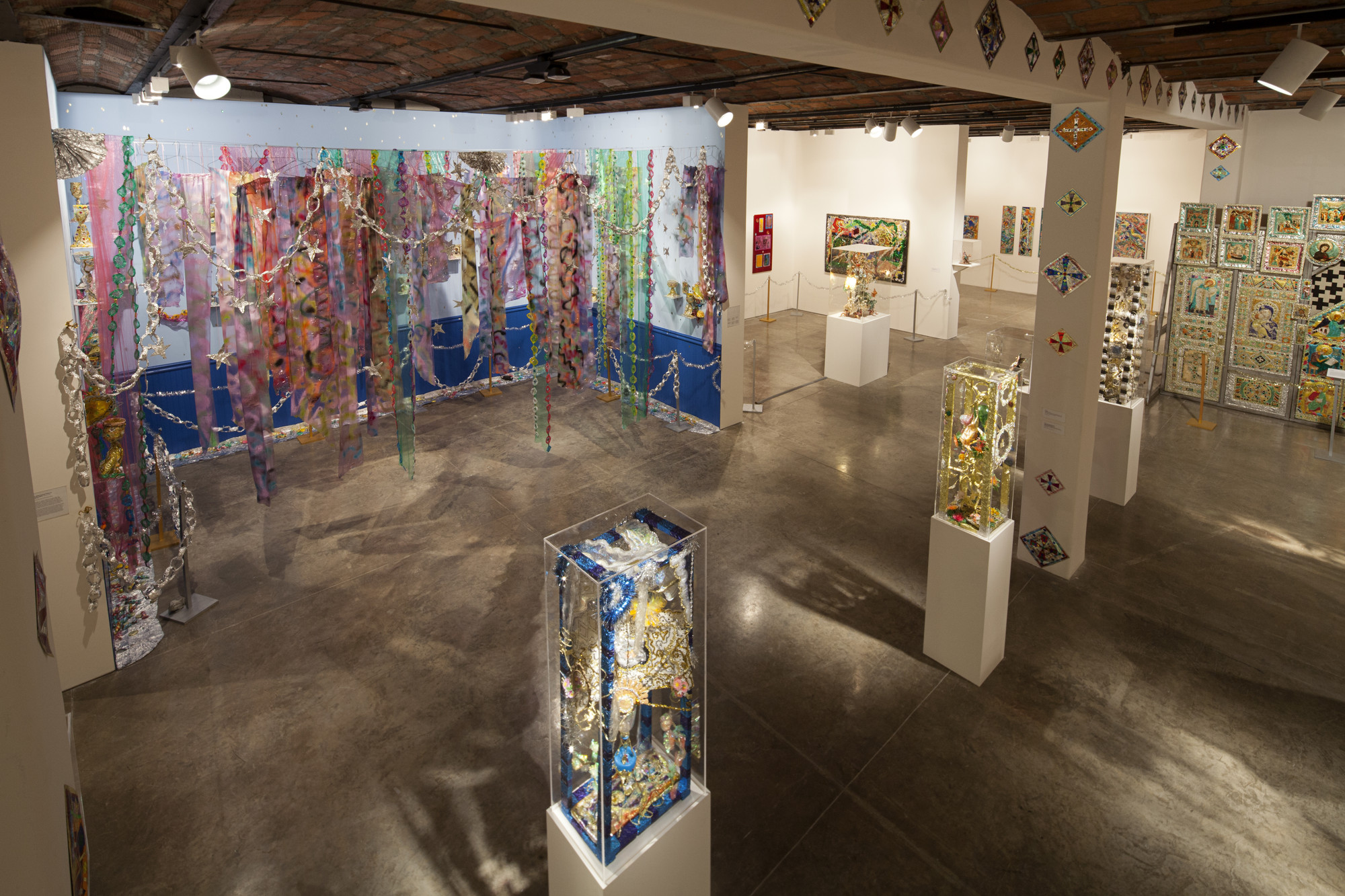Installation view of the exhibition "Thomas Lanigan-Schmidt: Tender ...