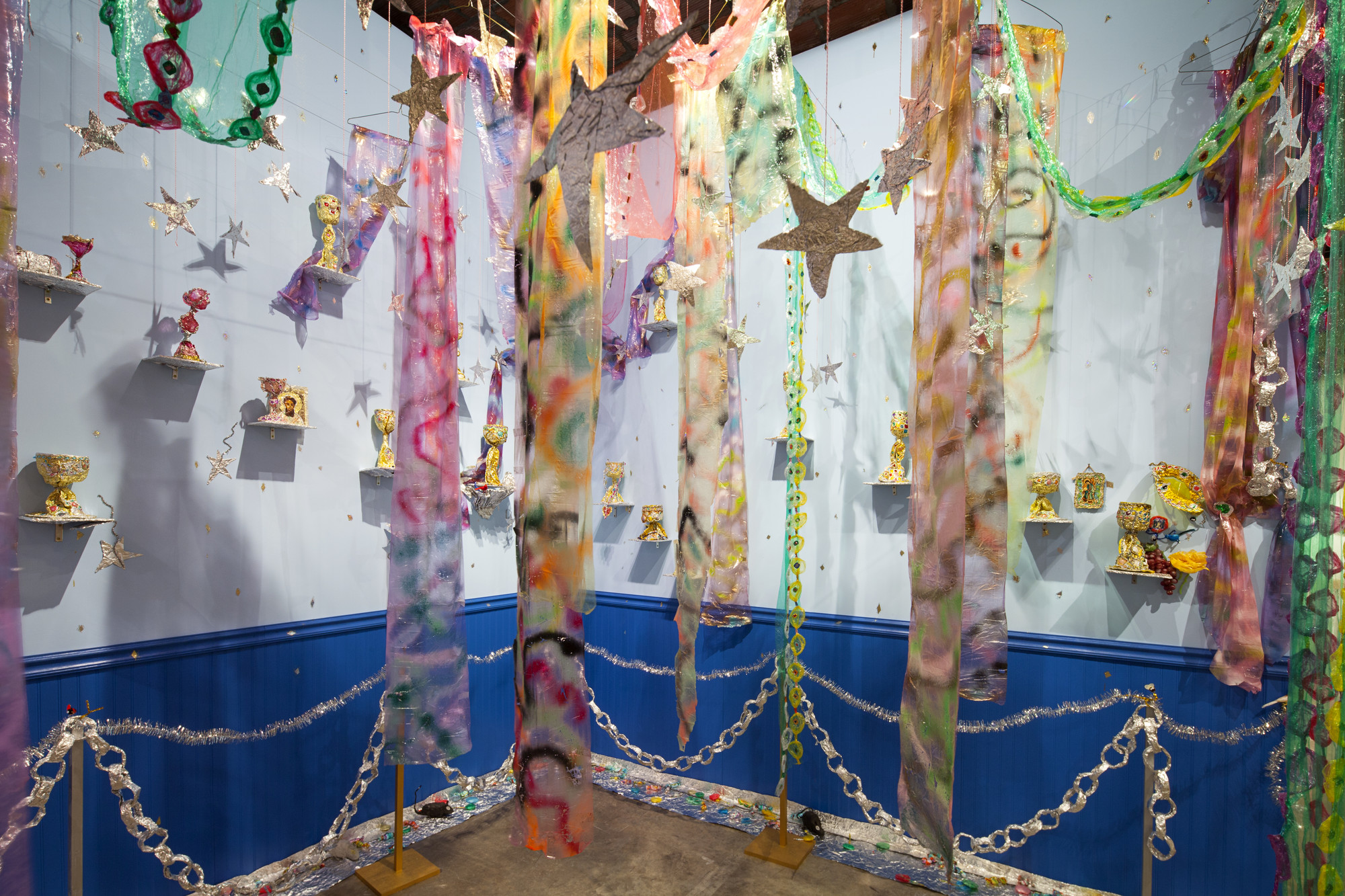 Installation view of the exhibition "Thomas Lanigan-Schmidt: Tender ...