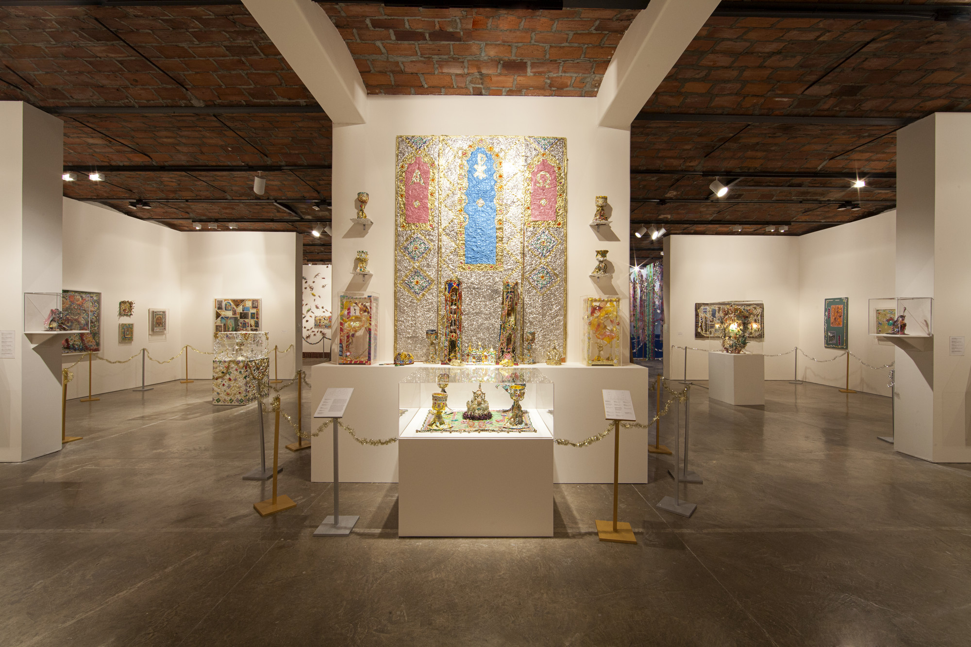 Installation view of the exhibition "Thomas Lanigan-Schmidt: Tender ...