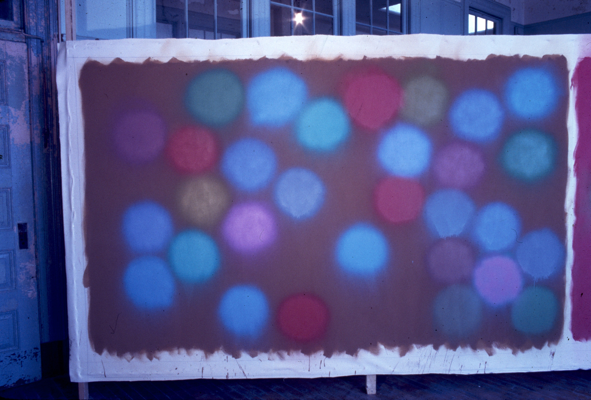 Installation view of Doug Ohlson's work "Australia (1971)" in the ...