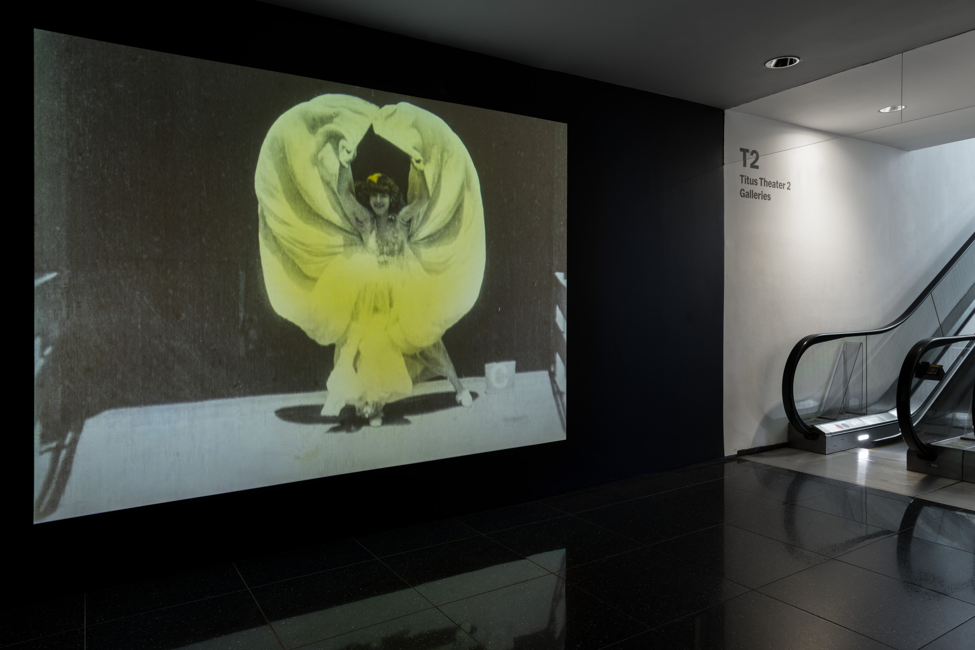 Installation view of the exhibition "Before Technicolor: Early Color on ...