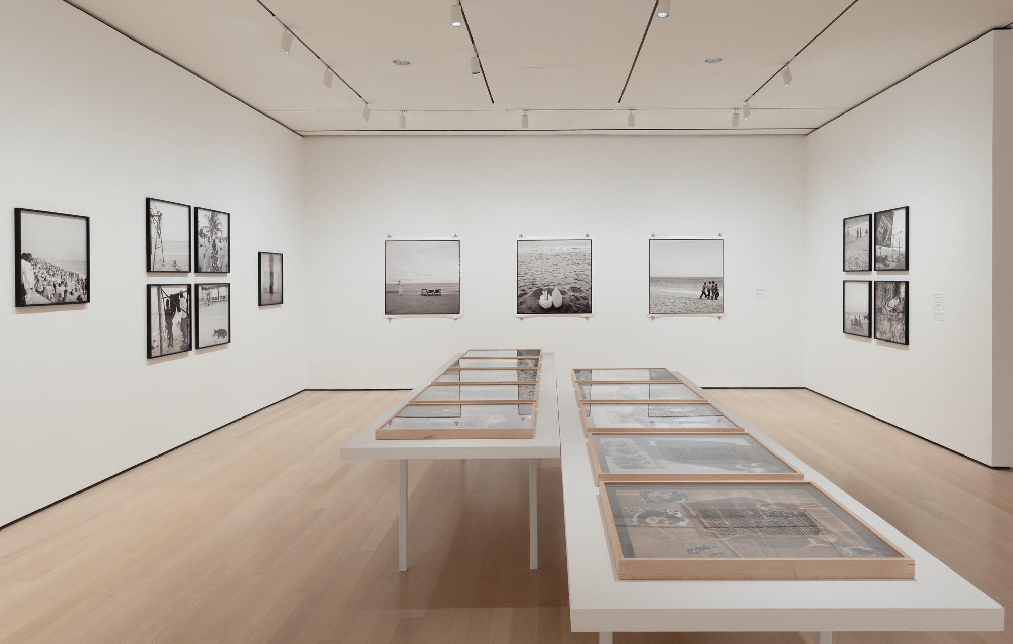 Installation view of the exhibition "New Photography 2023: Kelani Abass, Akinbode Akinbiyi ...