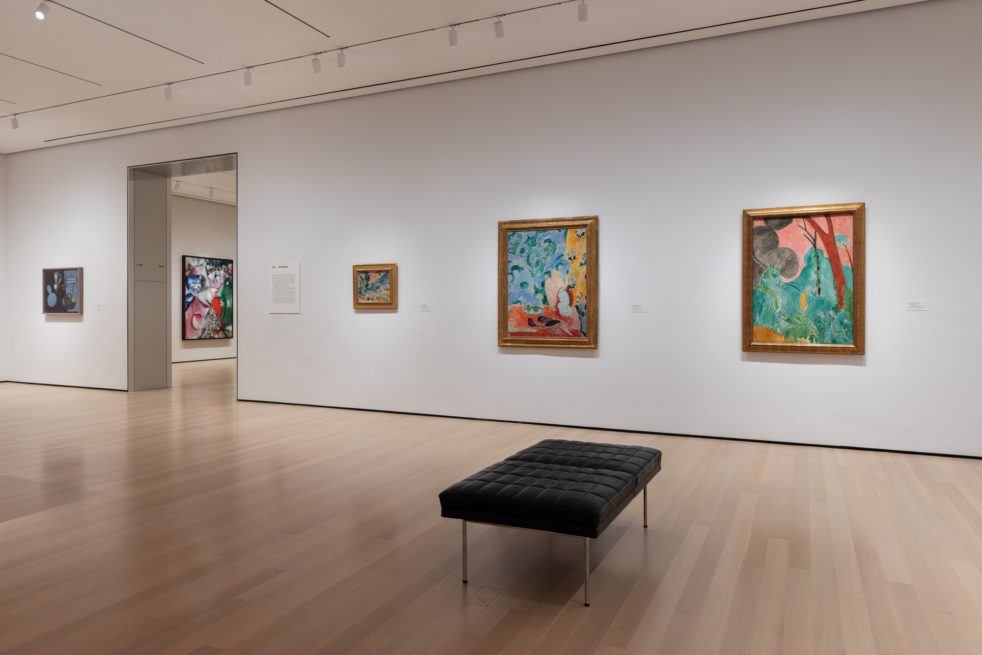Installation view of the gallery "Henri Matisse" in the exhibition ...