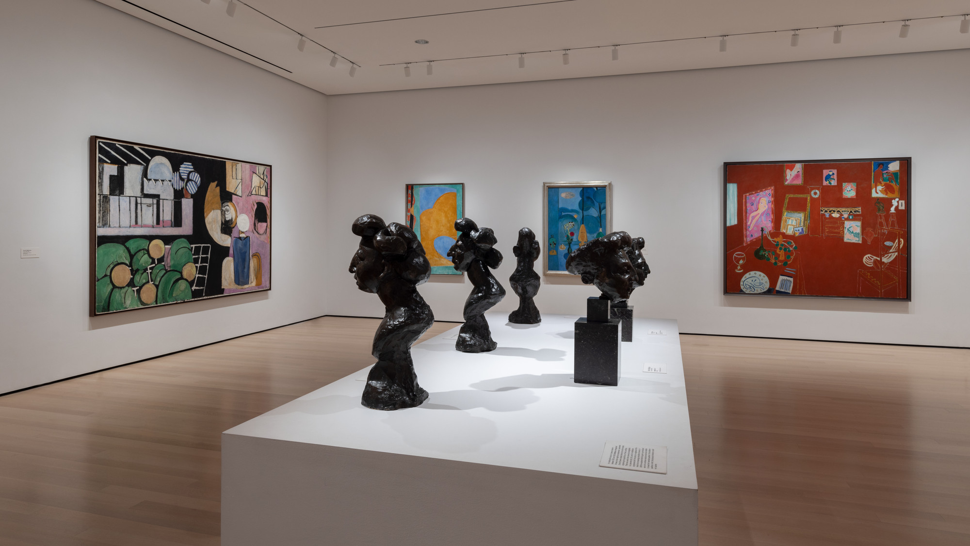 Installation view of the gallery "Henri Matisse" in the exhibition ...