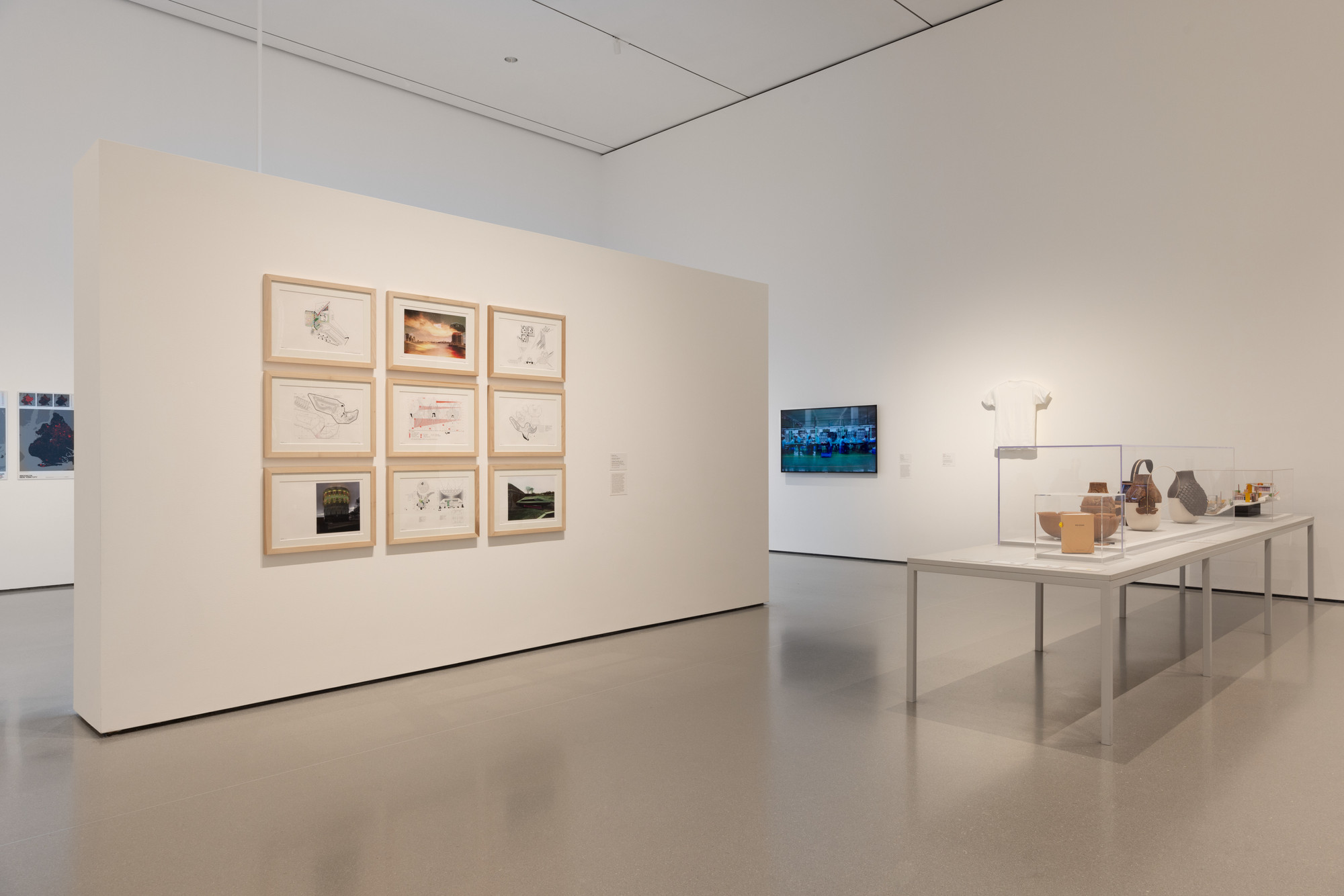 Installation view of the gallery "Systems" in the exhibition ...