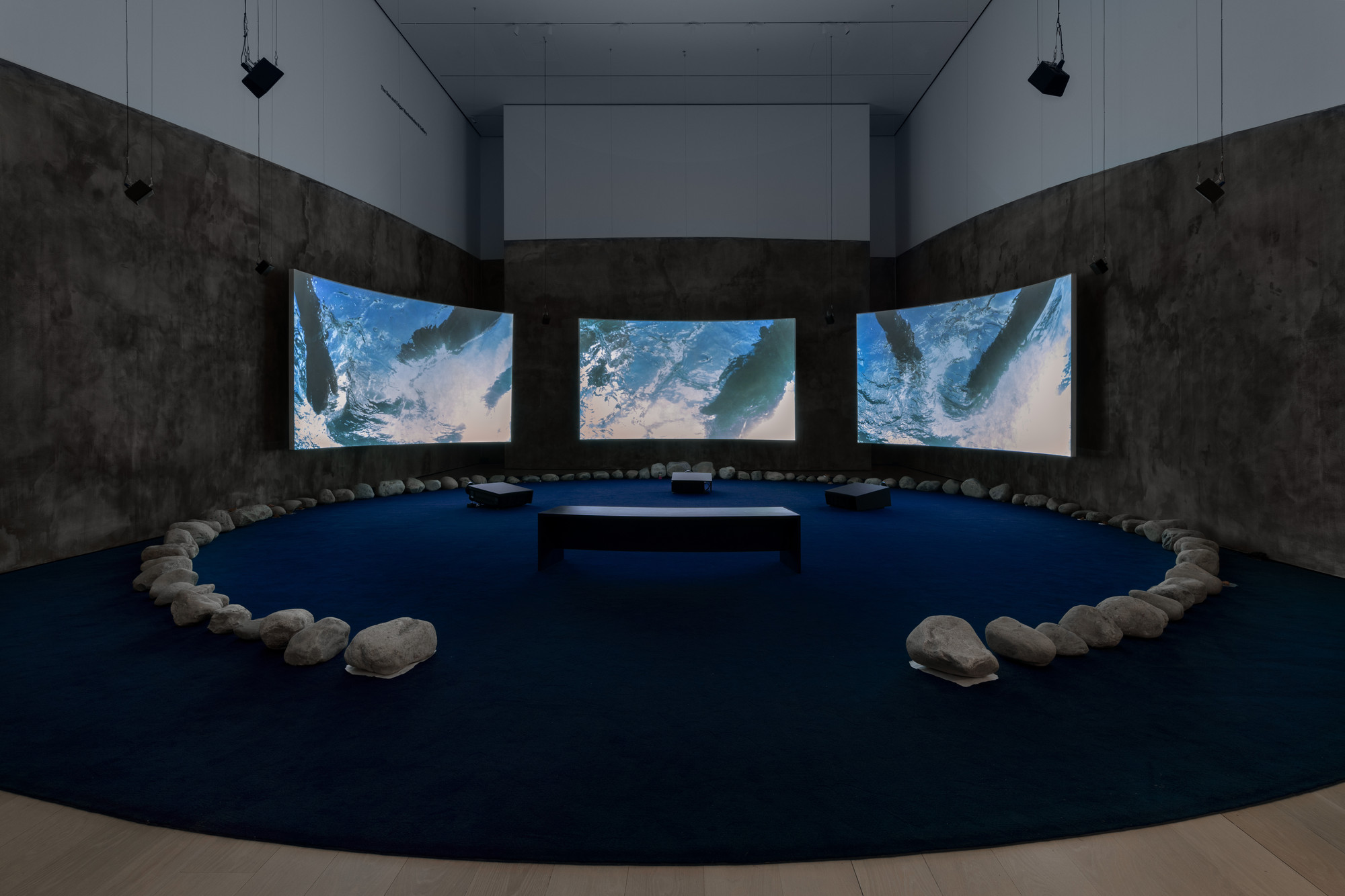 Installation view of the exhibition "Projects: Dineo Seshee Bopape" | MoMA