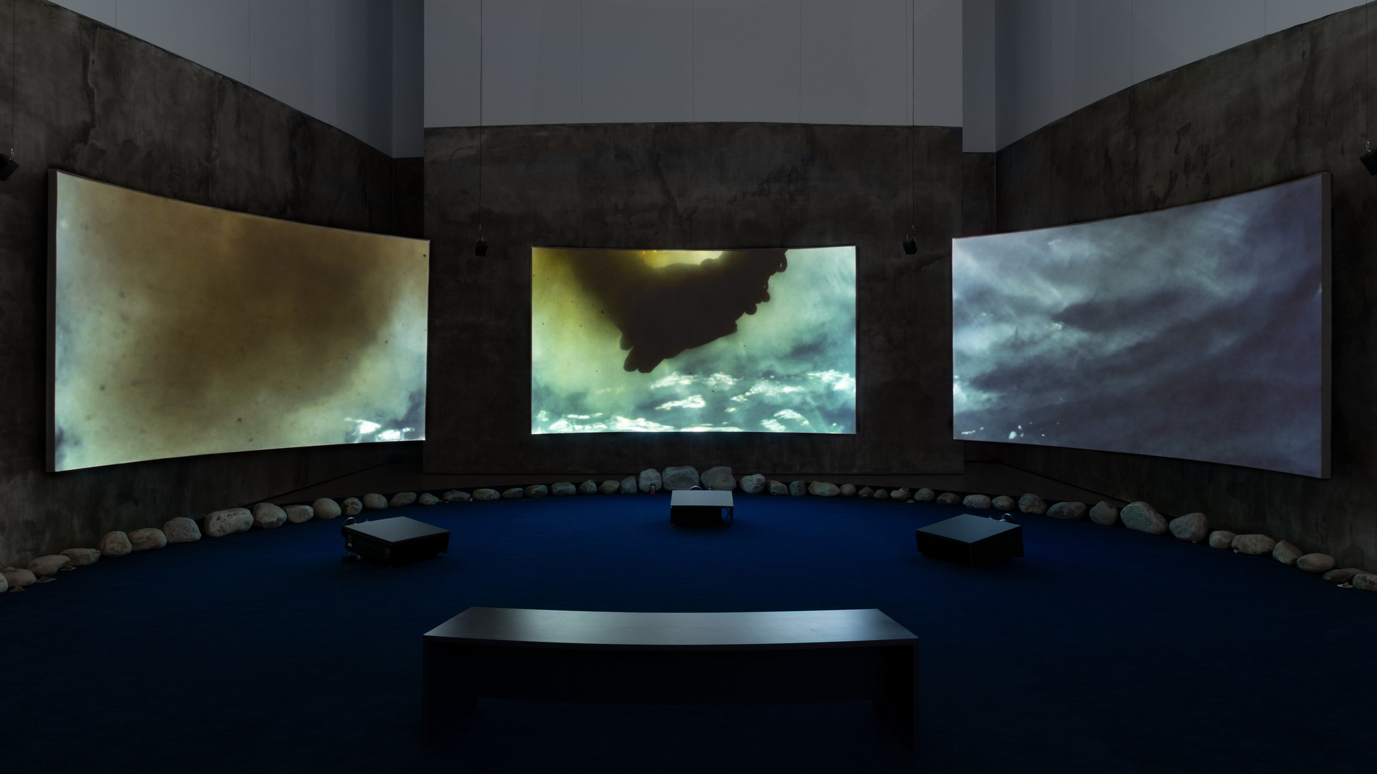 Installation view of the exhibition "Projects: Dineo Seshee Bopape" | MoMA