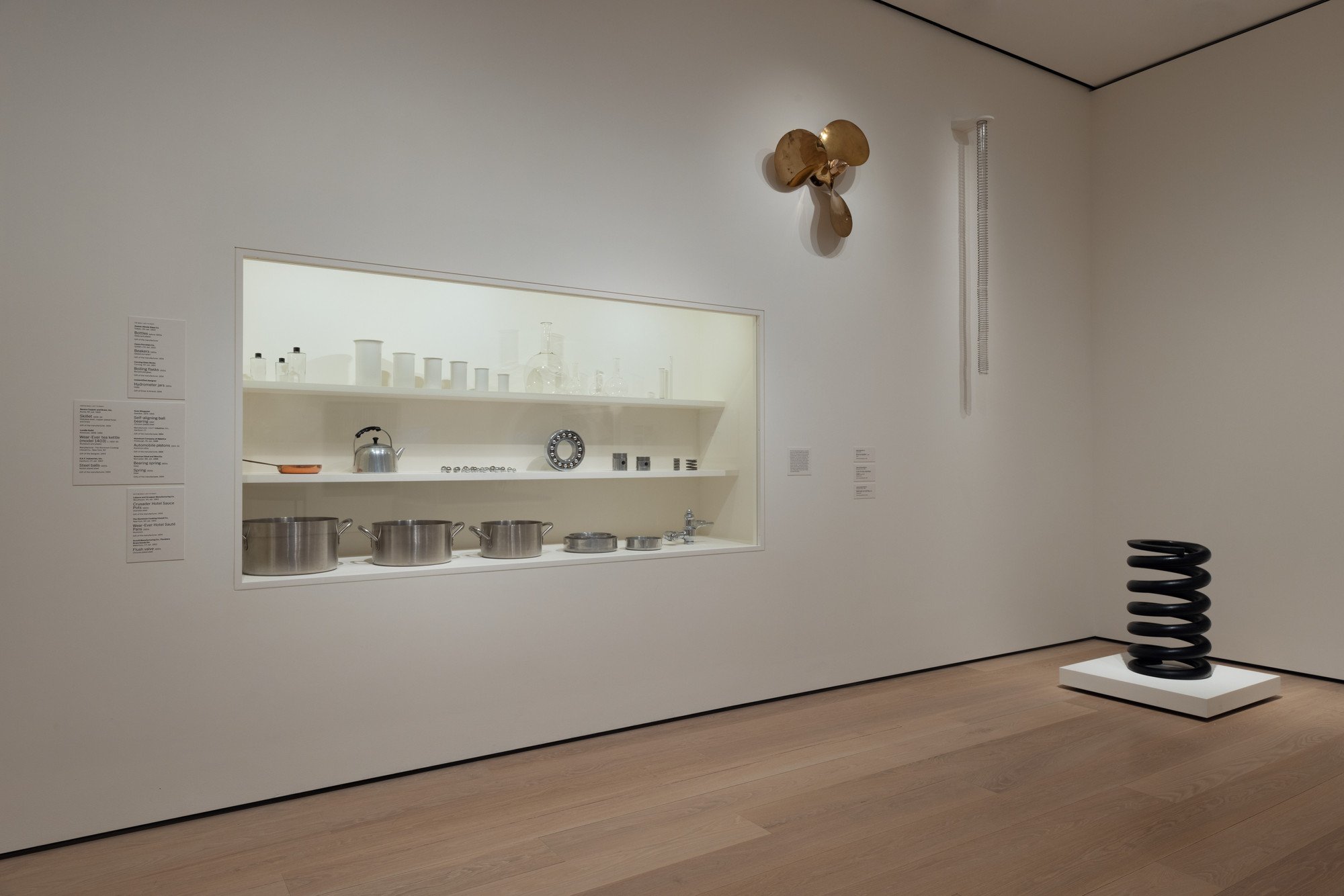 Installation view of the gallery "Architecture in the Age of Industry ...