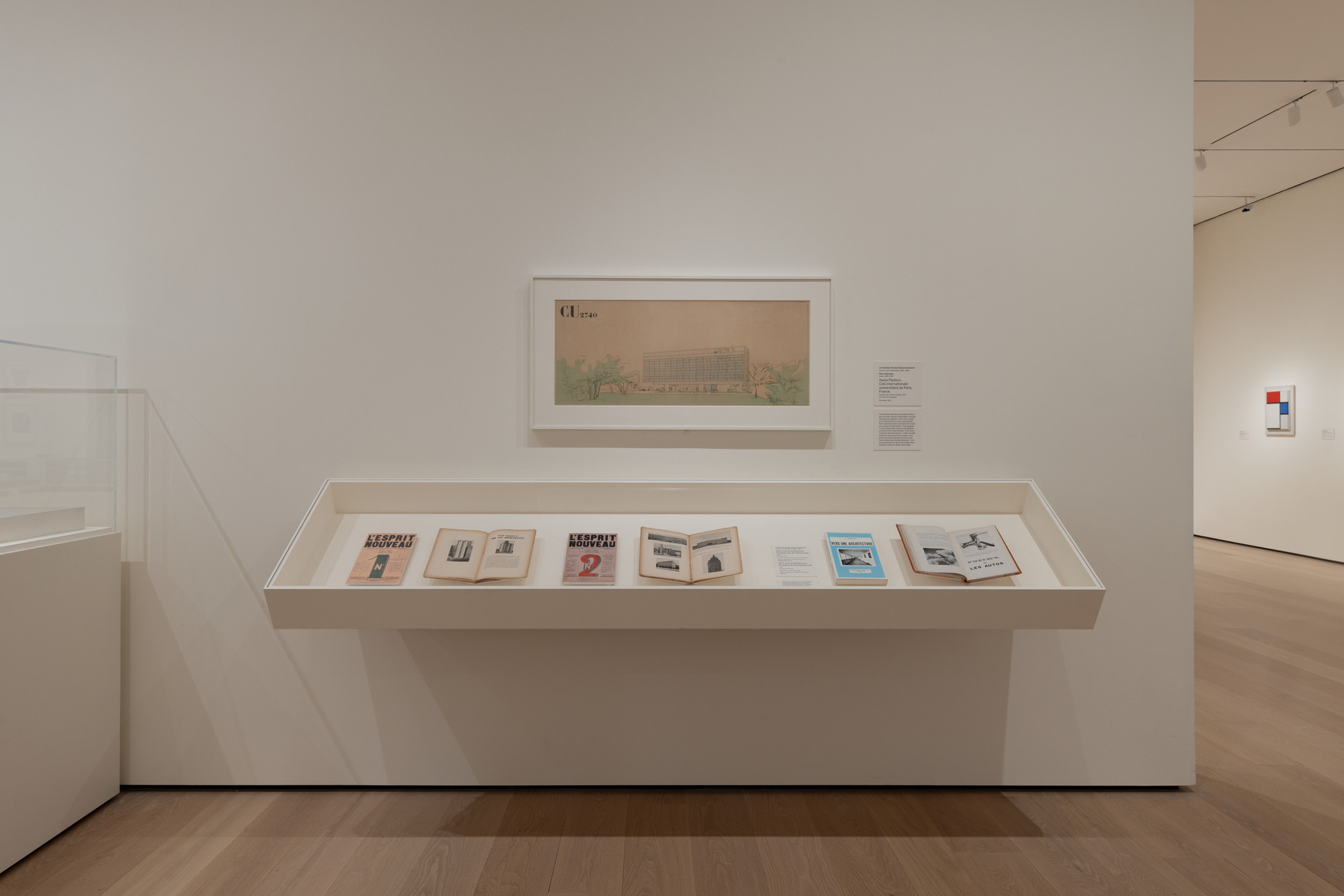 Installation view of the gallery "Architecture in the Age of Industry ...