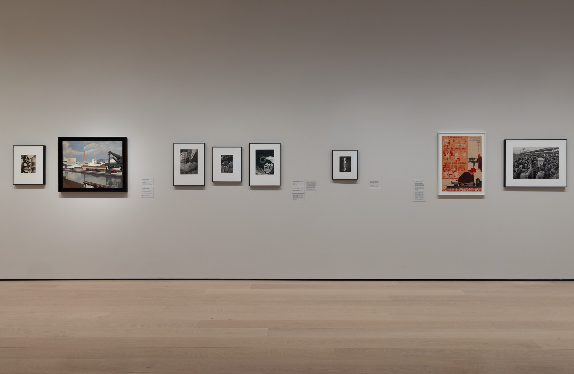 Installation view of the gallery "Modern Times" in the exhibition ...