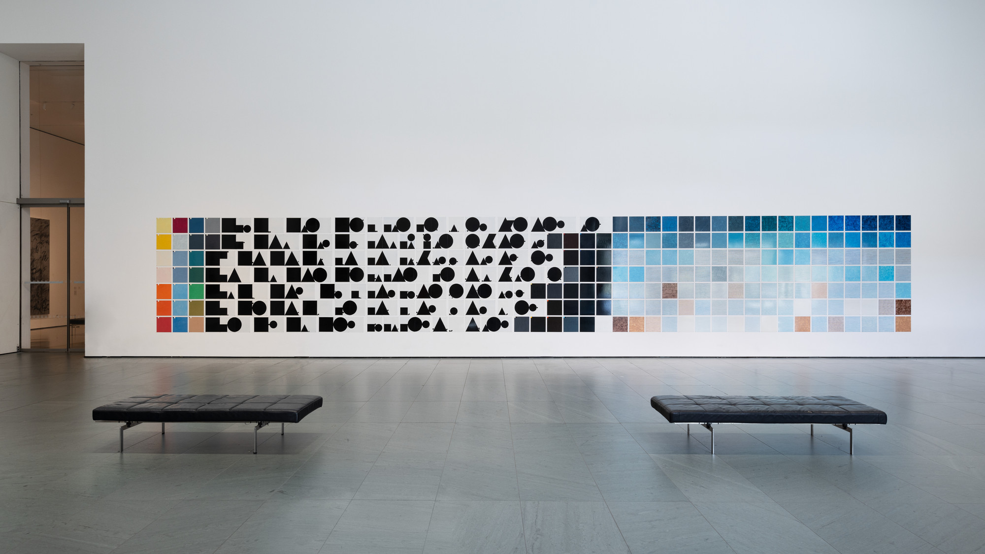 Installation view of the exhibition "Jennifer Bartlett: Rhapsody" | MoMA