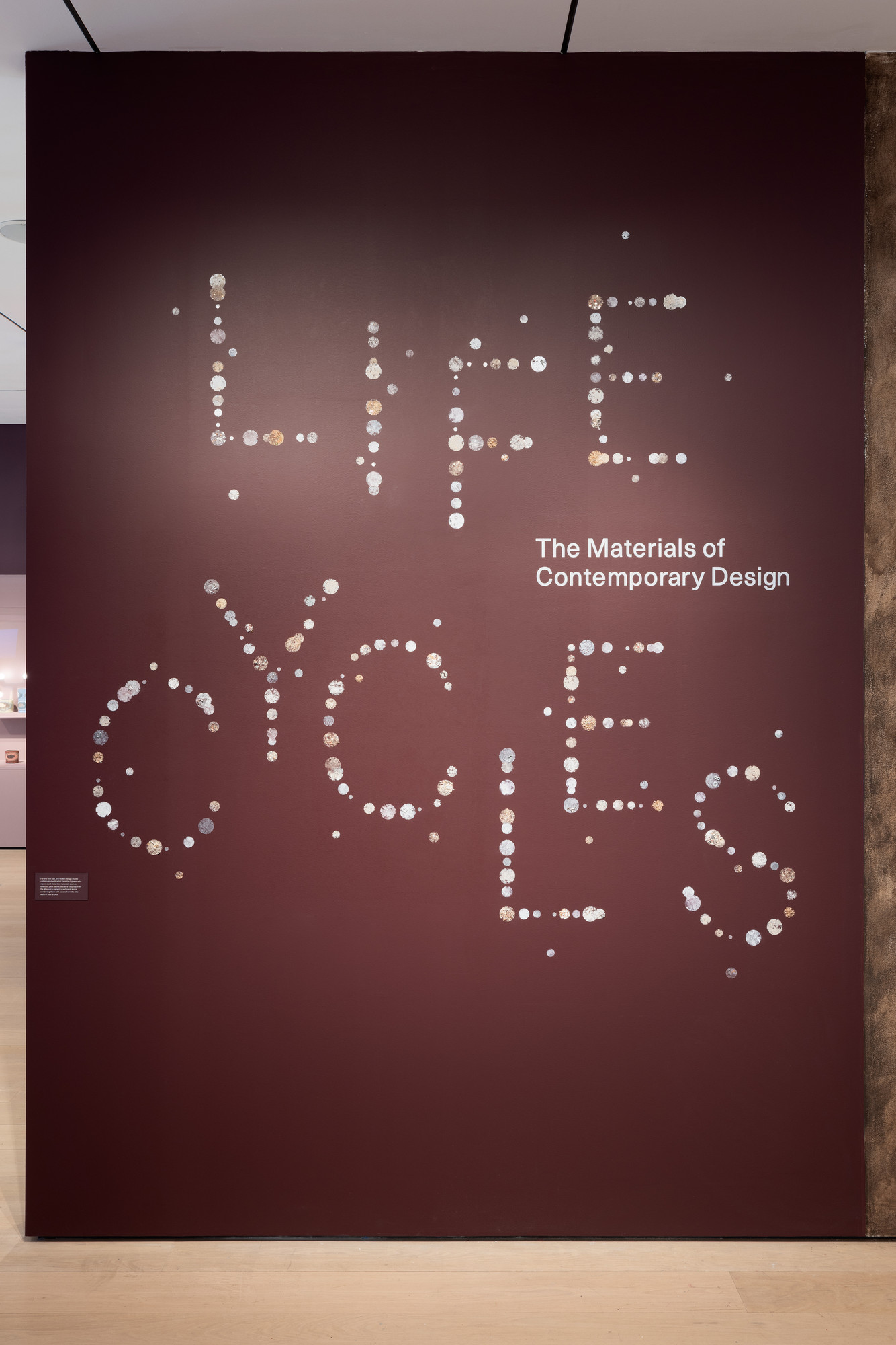 Installation view of the exhibition “Life Cycles: The Materials of ...