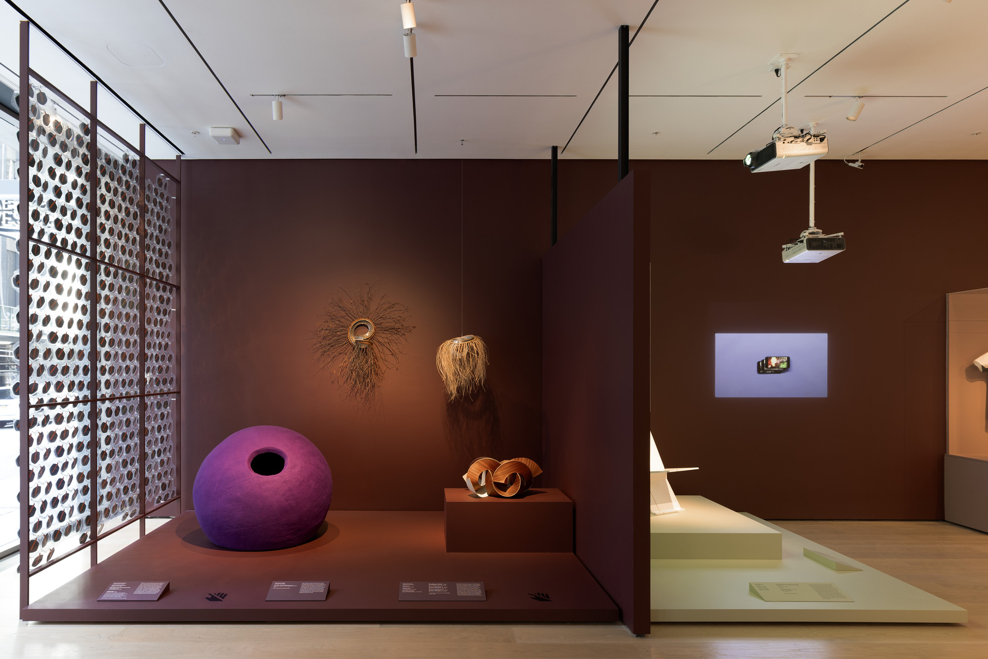 Installation view of the exhibition “Life Cycles: The Materials of ...