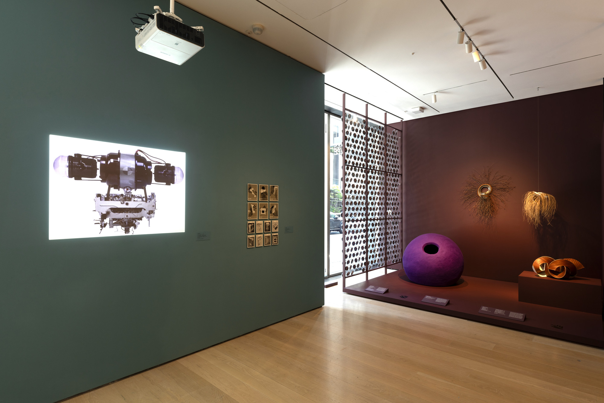 Installation view of the exhibition “Life Cycles: The Materials of ...