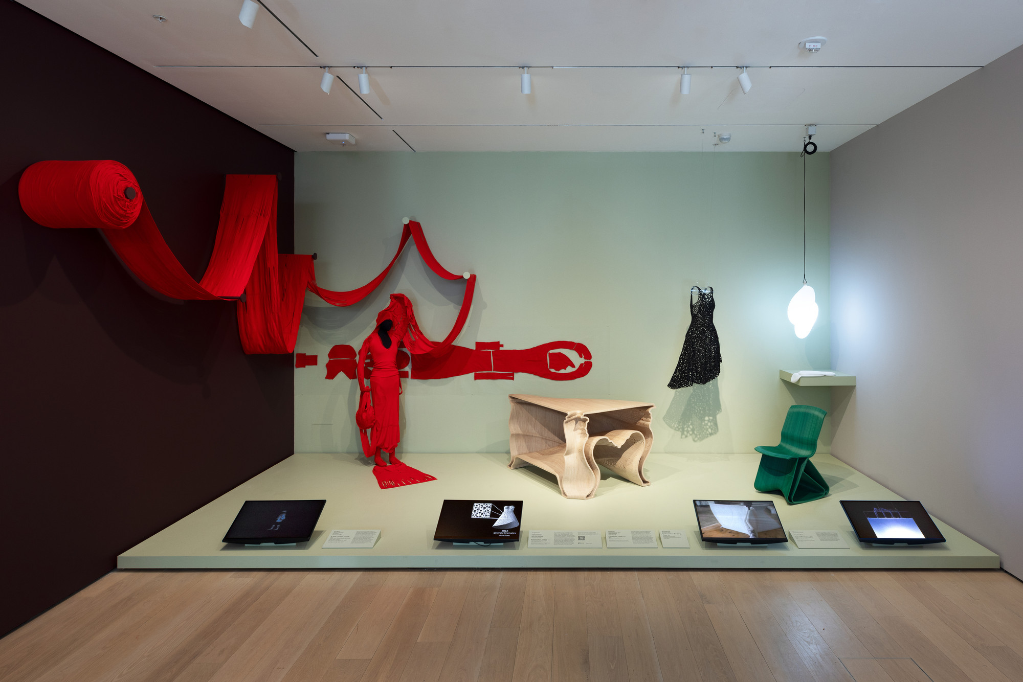 Installation view of the exhibition “Life Cycles: The Materials of ...