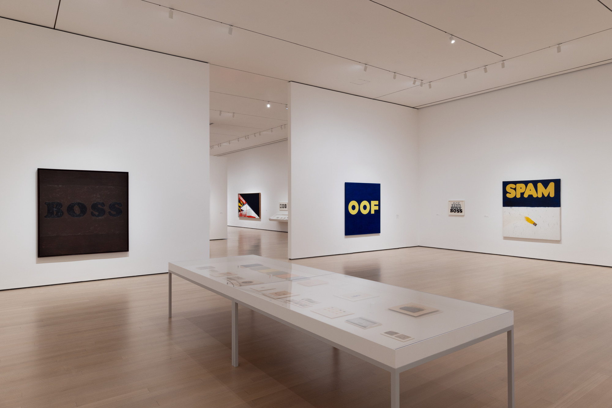 Installation view of the exhibition “ED RUSCHA / NOW THEN" | MoMA