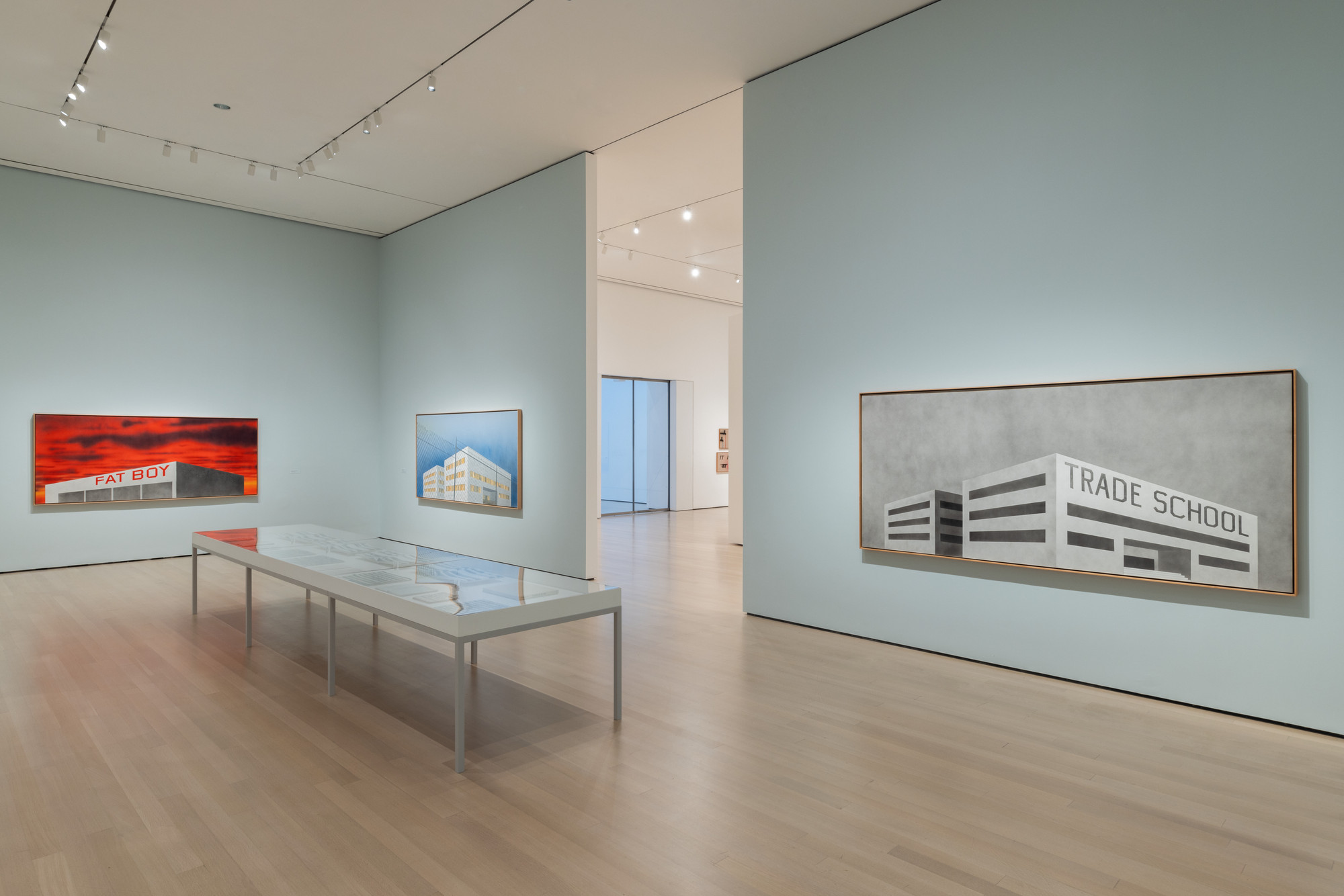 Installation view of the exhibition “ED RUSCHA / NOW THEN" | MoMA