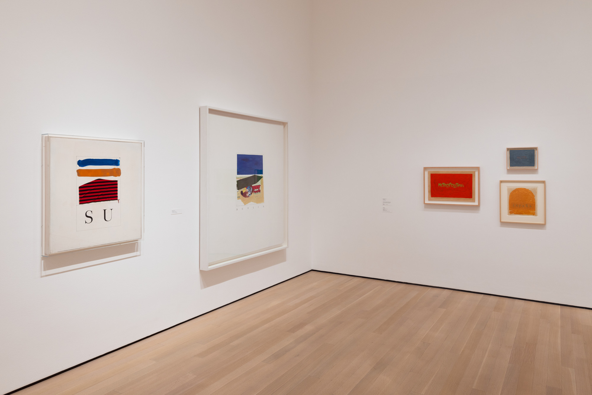Installation view of the exhibition “ED RUSCHA / NOW THEN" | MoMA