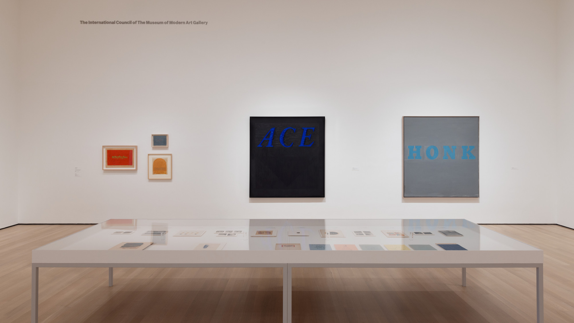 Installation view of the exhibition “ED RUSCHA / NOW THEN" | MoMA