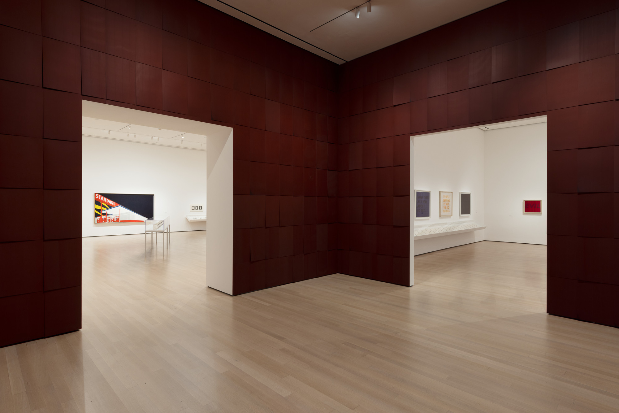 Installation view of the exhibition “ED RUSCHA / NOW THEN" | MoMA