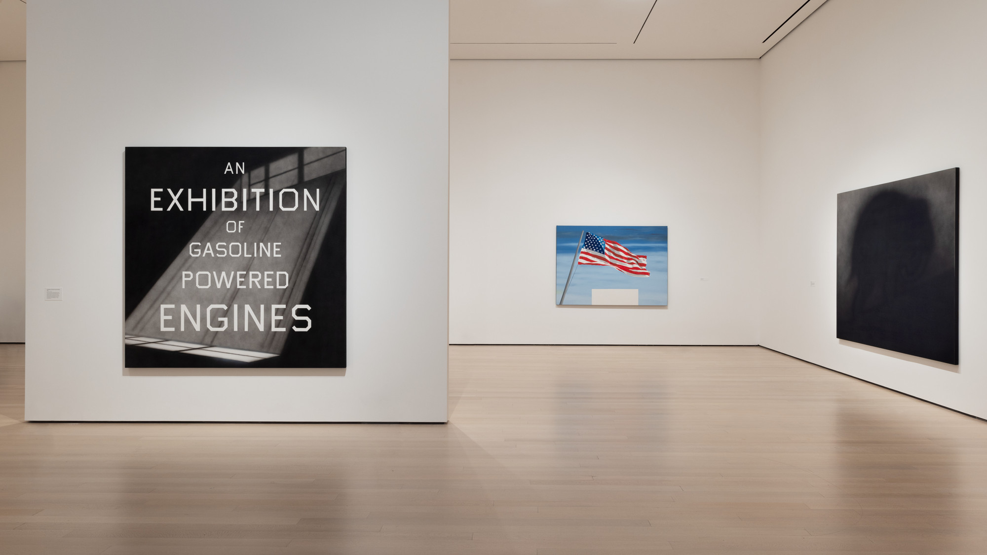 Installation view of the exhibition “ED RUSCHA / NOW THEN" | MoMA