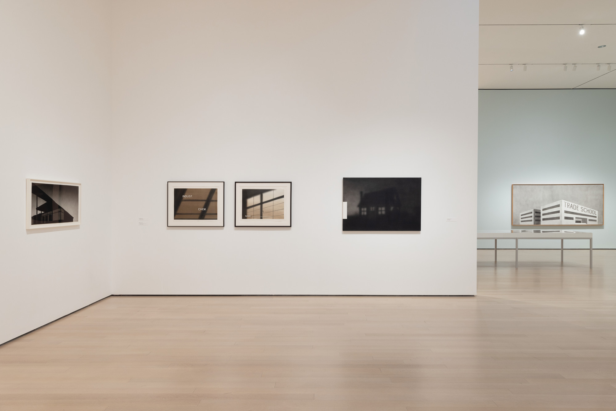 Installation view of the exhibition “ED RUSCHA / NOW THEN" | MoMA