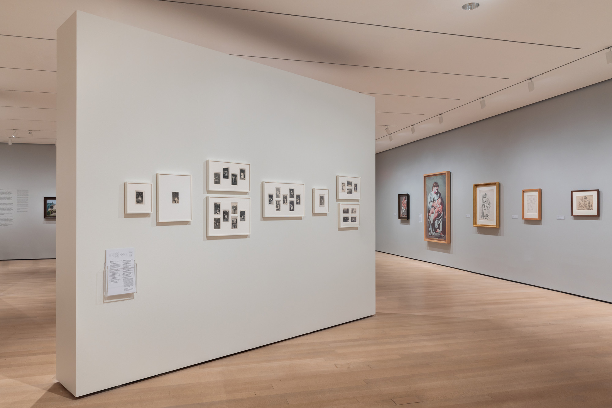 Installation view of the exhibition “Picasso in Fontainebleau" | MoMA