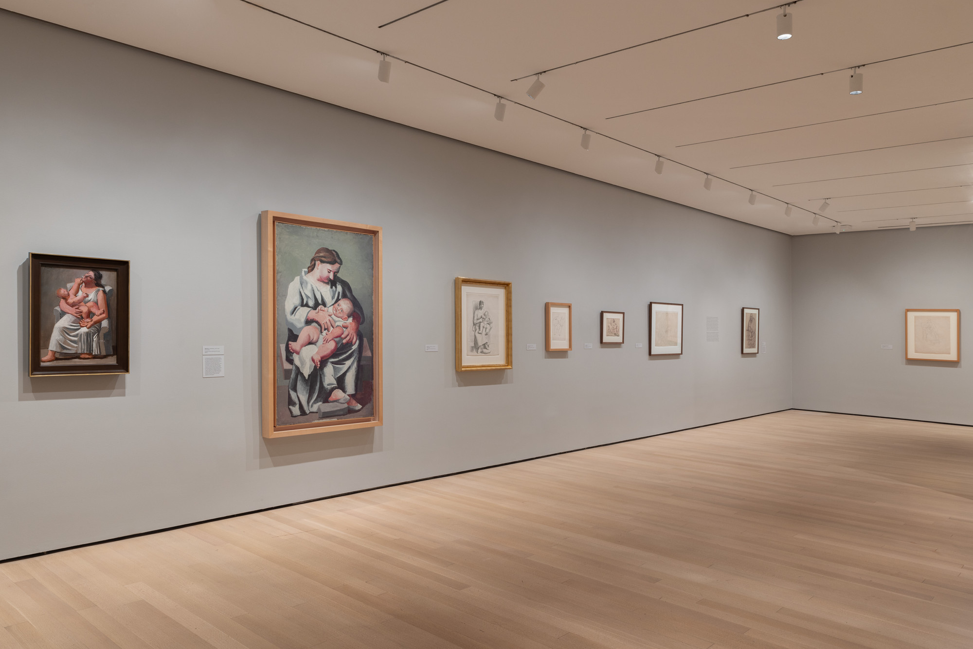 Installation view of the exhibition “Picasso in Fontainebleau" | MoMA