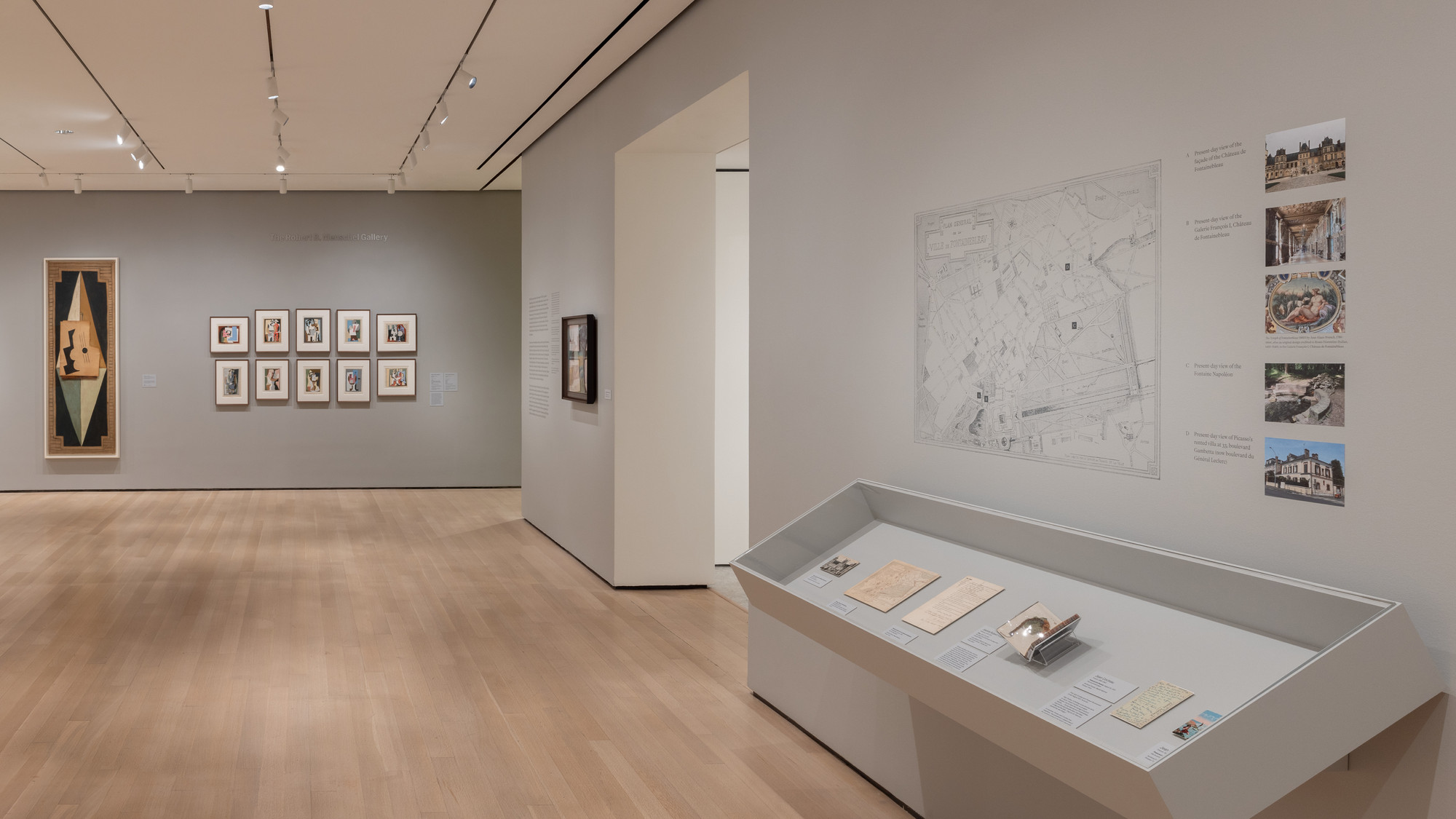 Installation view of the exhibition “Picasso in Fontainebleau" | MoMA