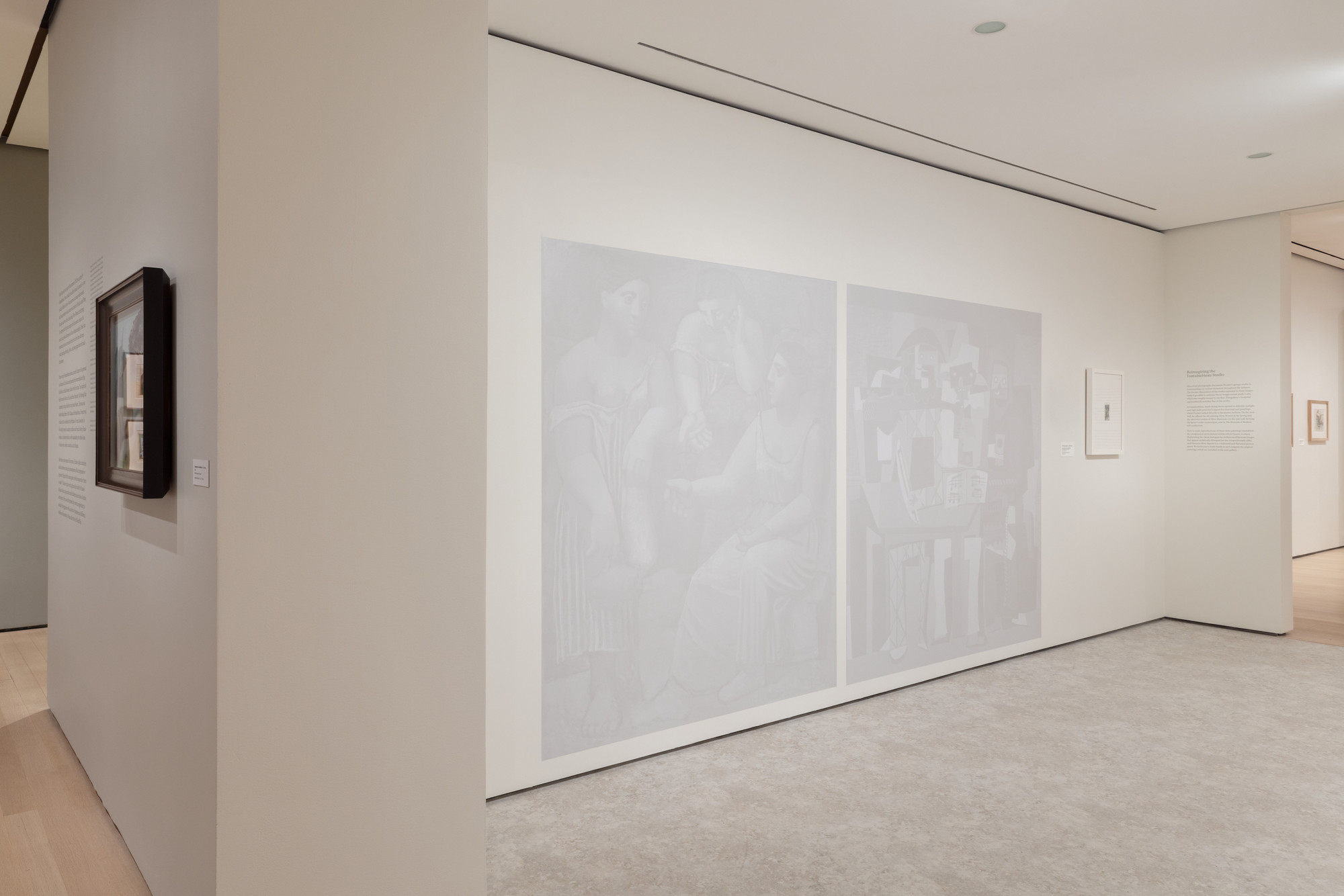 Installation view of the exhibition “Picasso in Fontainebleau" | MoMA