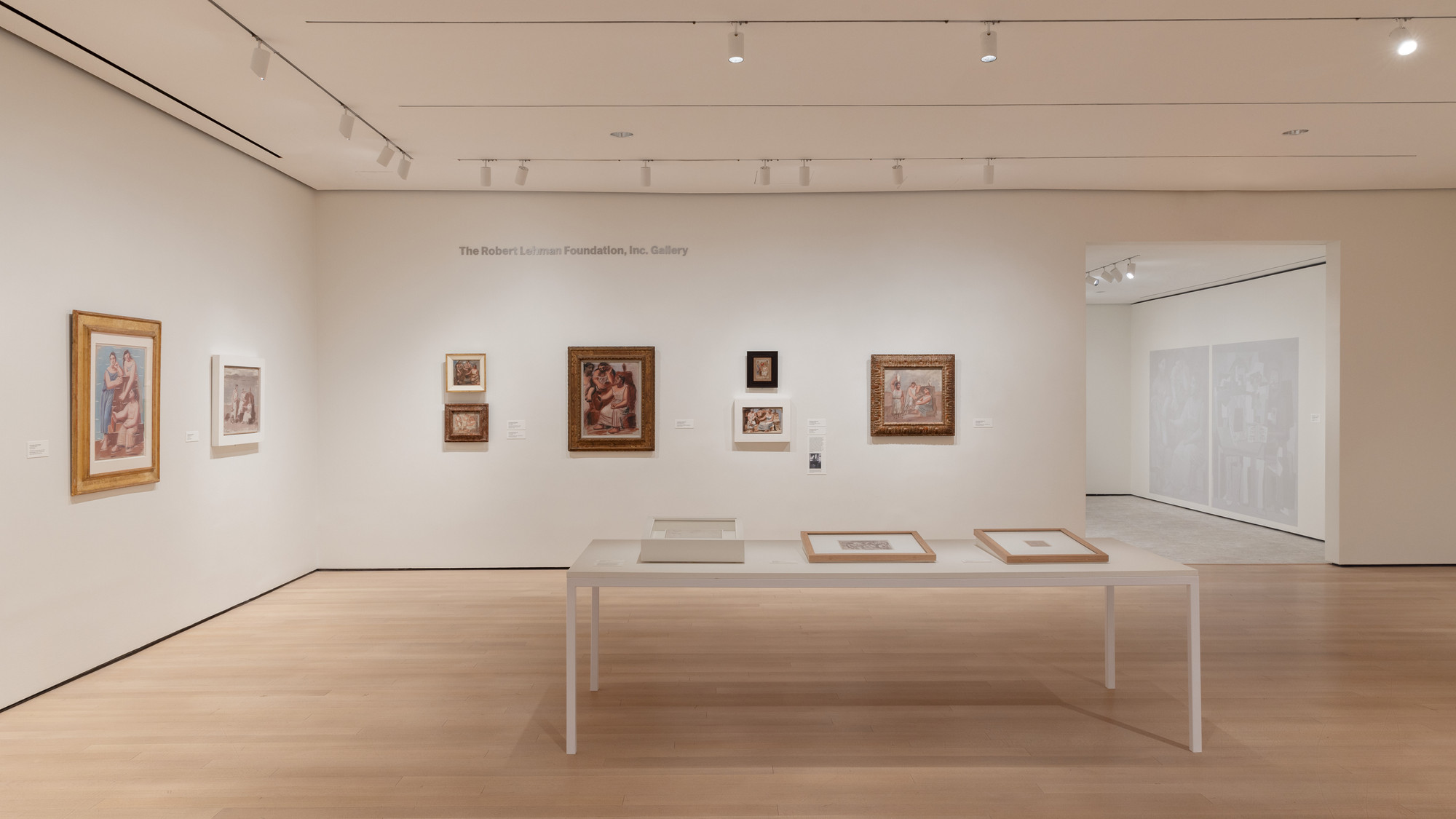 Installation view of the exhibition “Picasso in Fontainebleau" | MoMA
