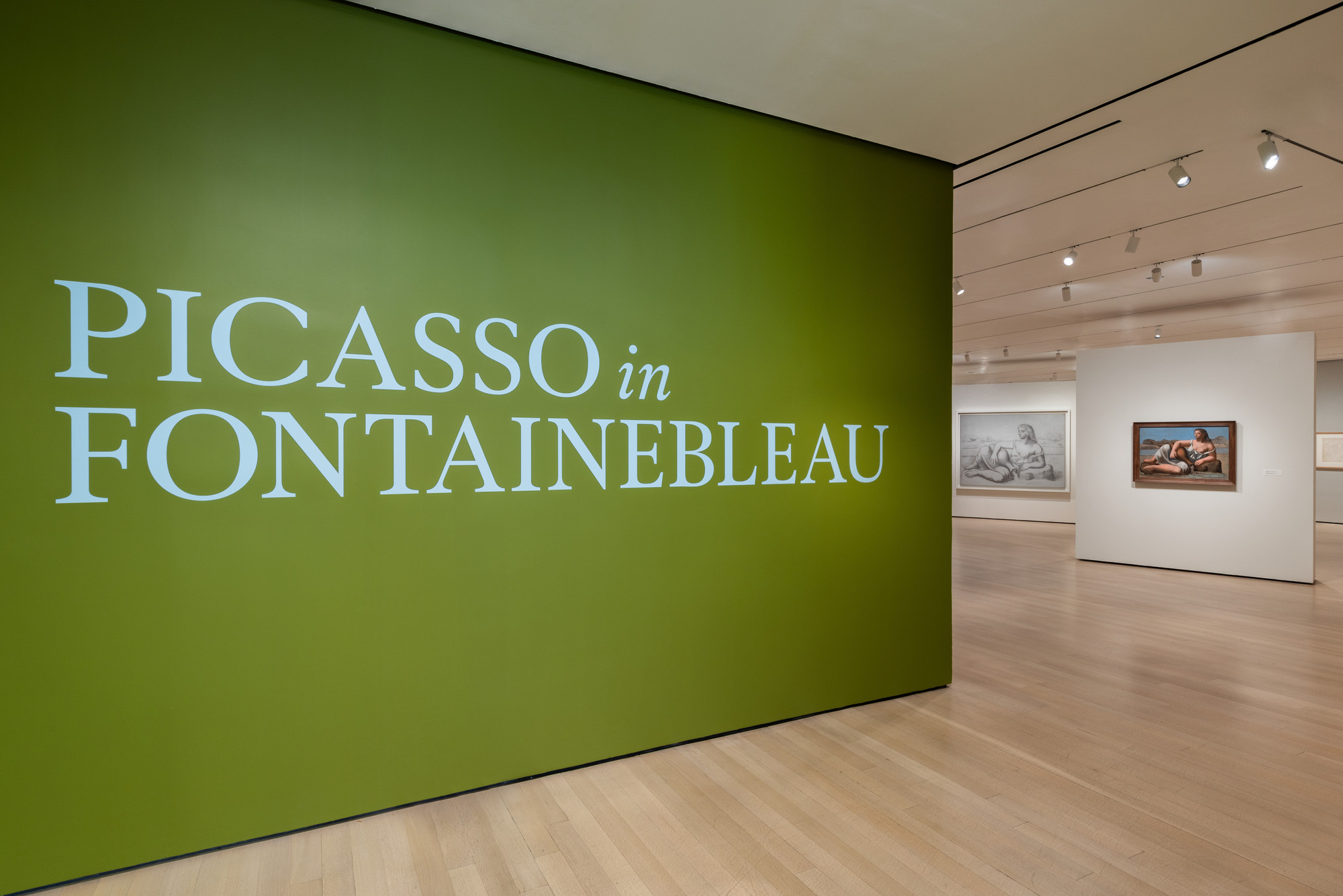 Installation view of the exhibition “Picasso in Fontainebleau" | MoMA